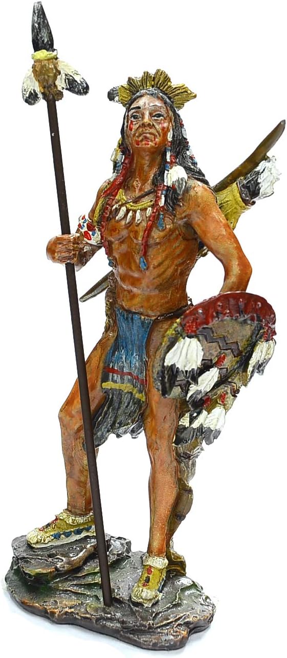 Veronese Collection Spear Native American Lead Soldier Model, 10 Cm ...