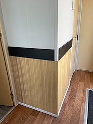 DIY HER Way Pole Wrap – Wood Panels for Walls 110 cm x 60 cm – Home ...