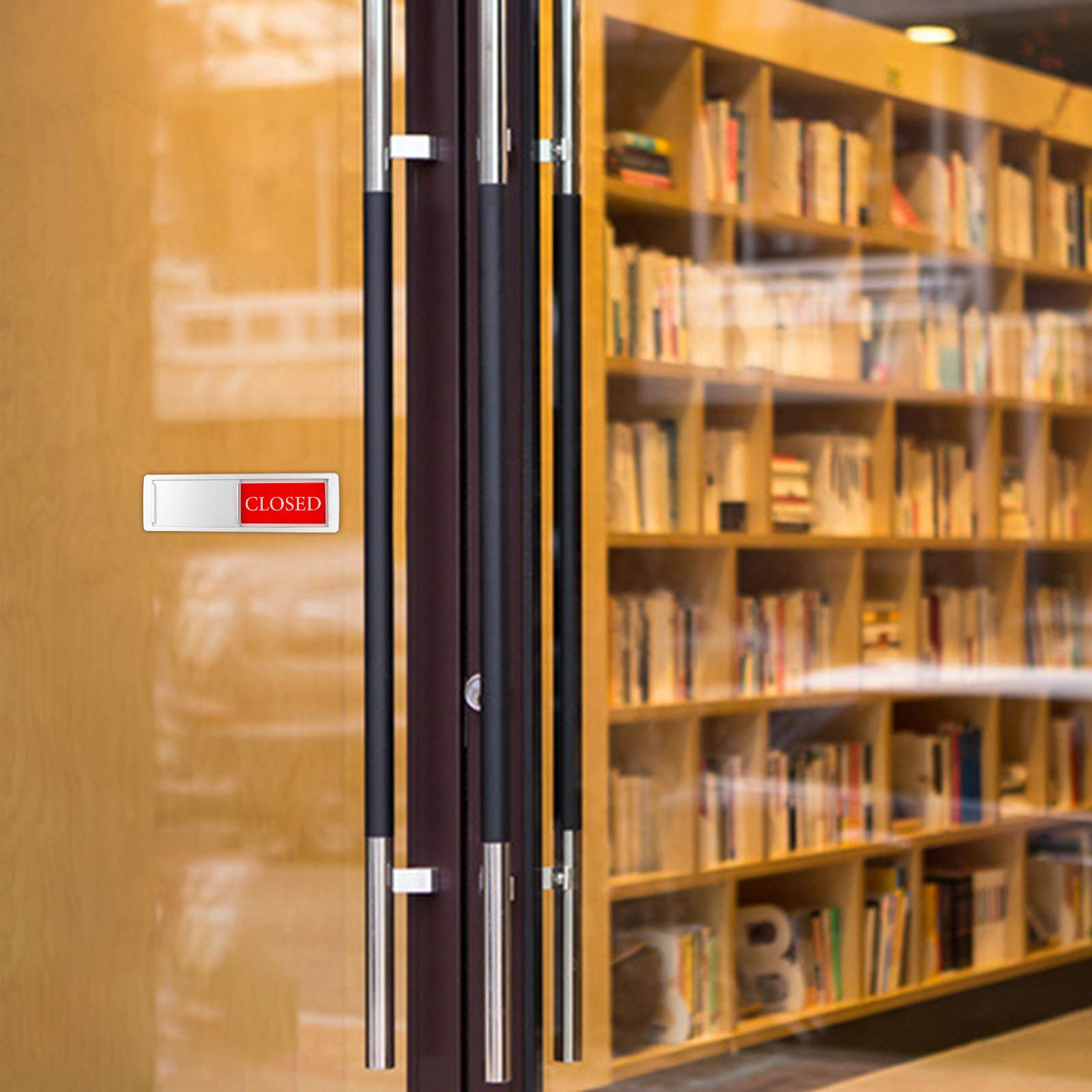 Open Sign For Bussiness Door, Open Closed Slide Door Sign for Office ...