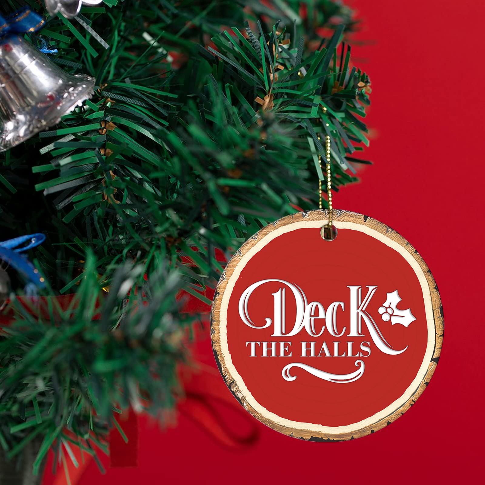 Deck The Halls Christmas Decorations LifeSong Milestones Ornament For