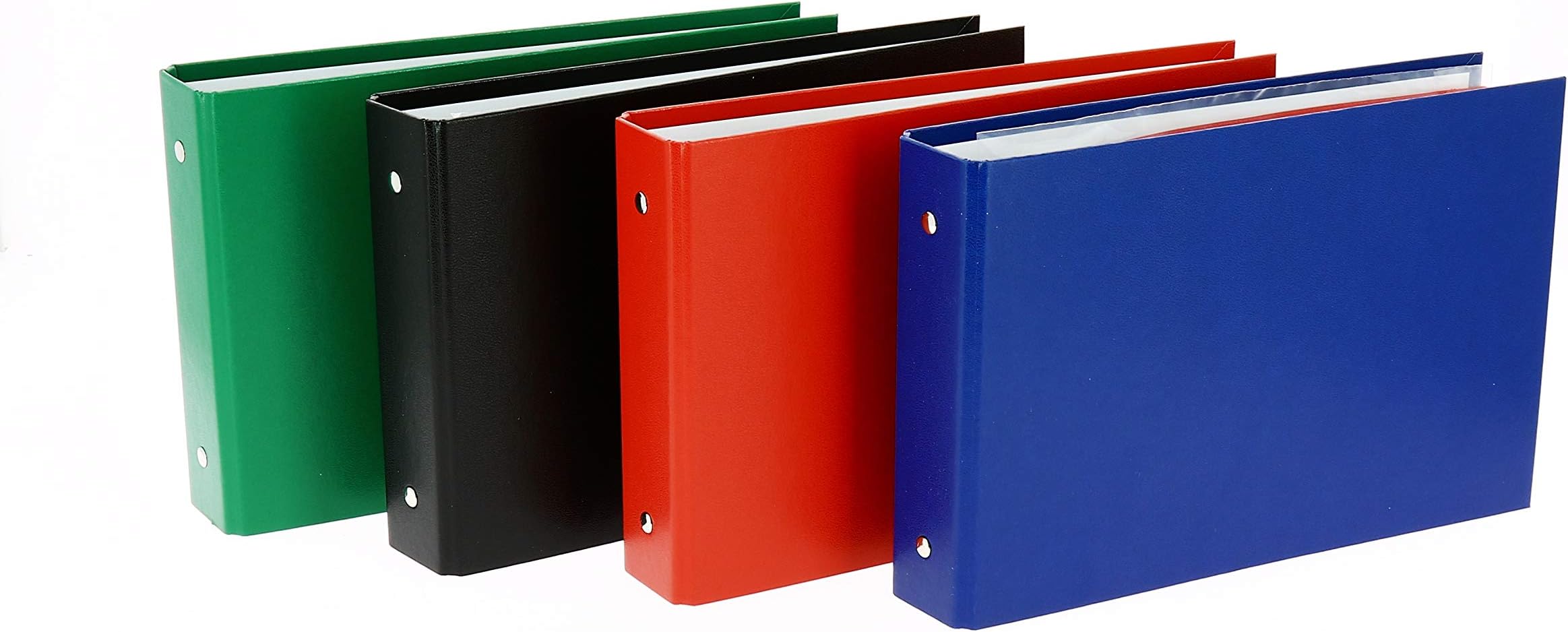 Balacron Folder A5 Italian Style 40 mm Spine 2 Round Rings PVC Cover ...