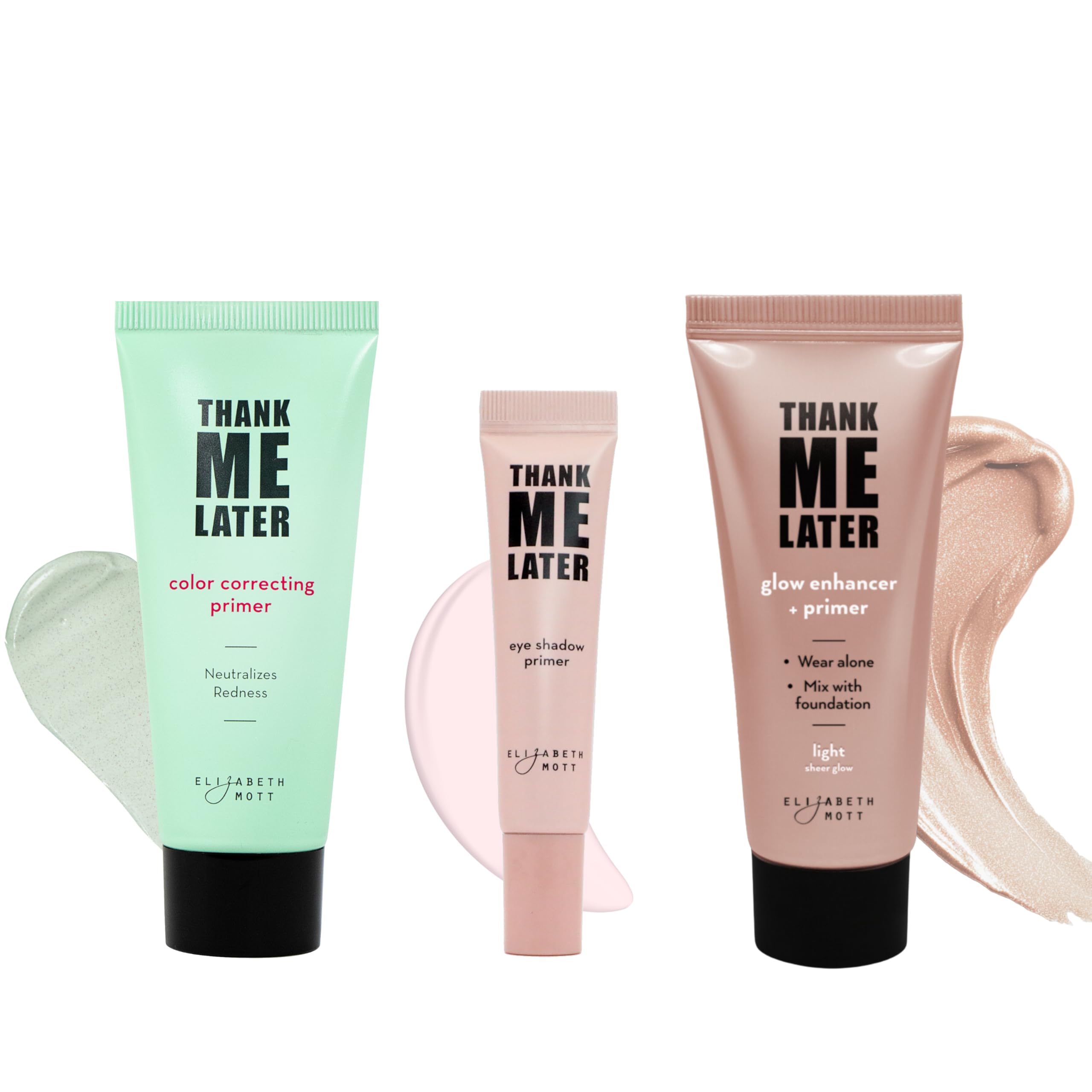 Amazon.com : Elizabeth Mott Thank Me Later Bundle – Color Correcting ...