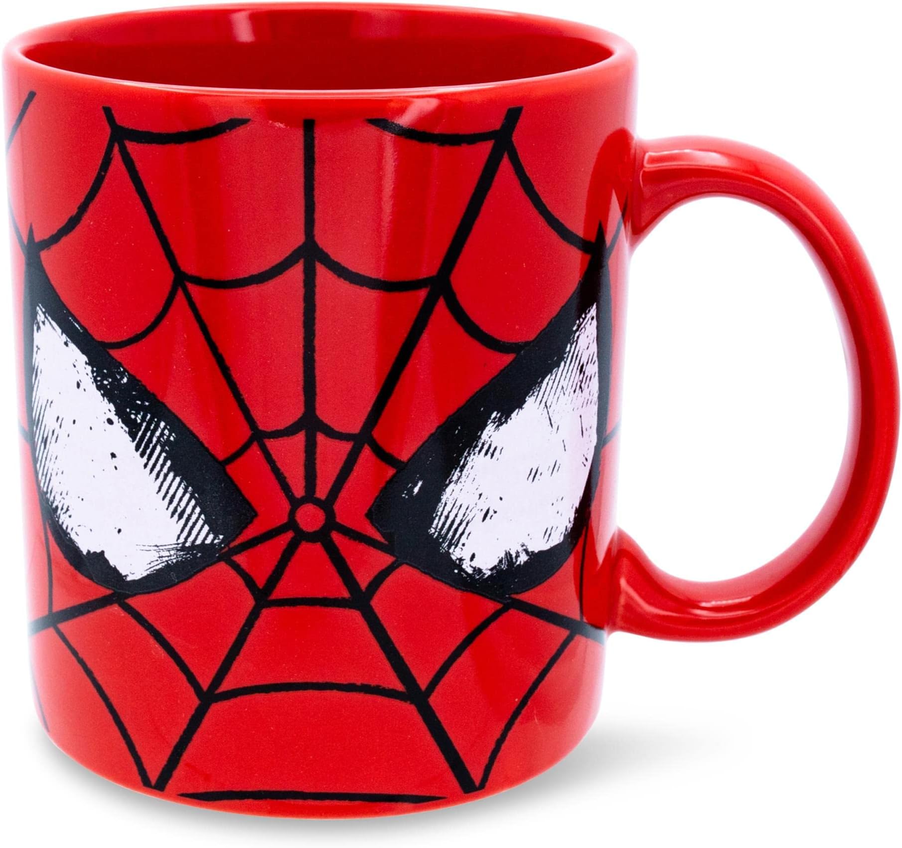 Amazon.com: Marvel Comics Spider-Man Classic Mask Ceramic Mug | BPA ...