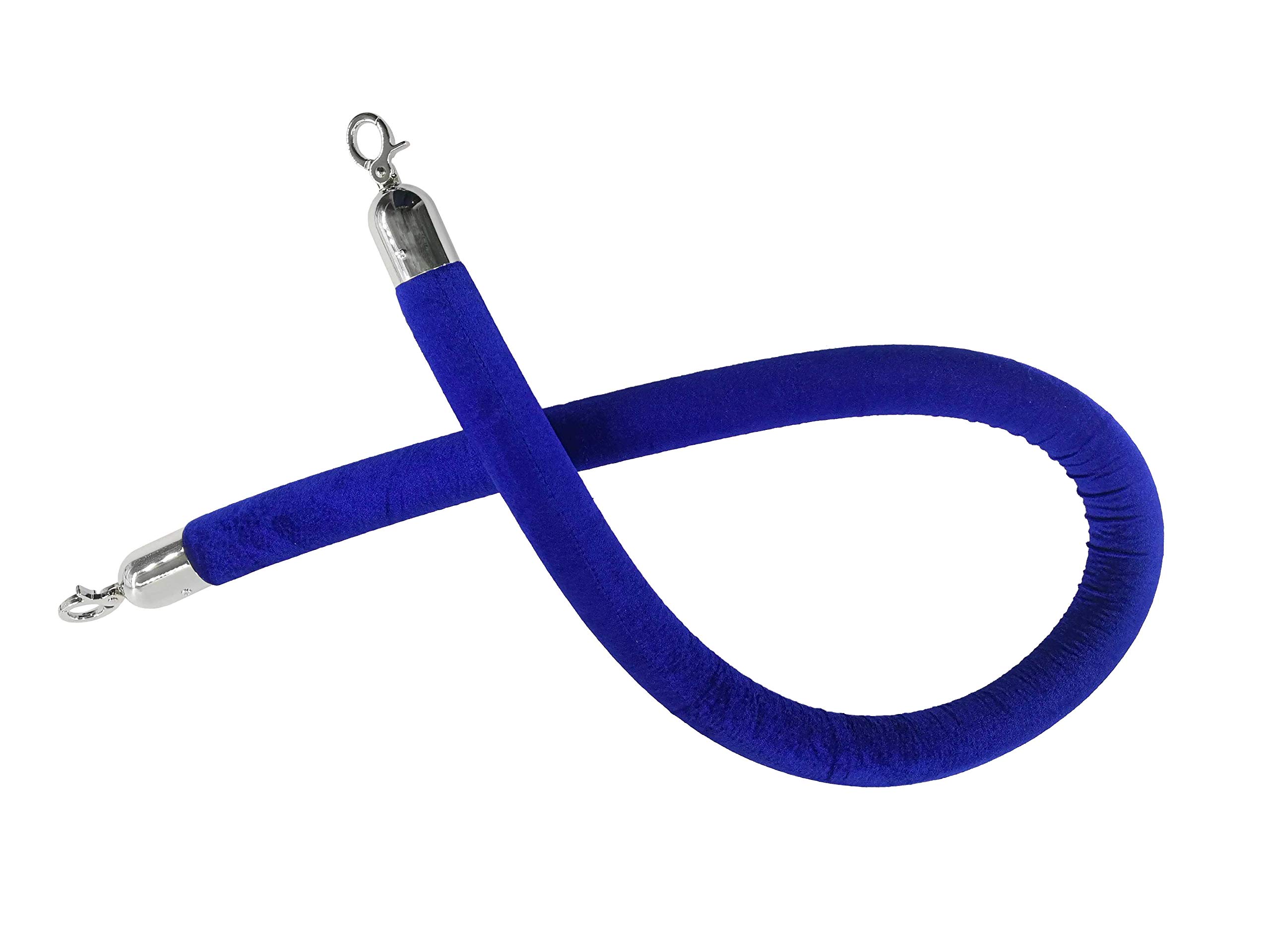 Snapklik.com : Crowd Control Stanchion Queue Barrier Post 59" Blue ...