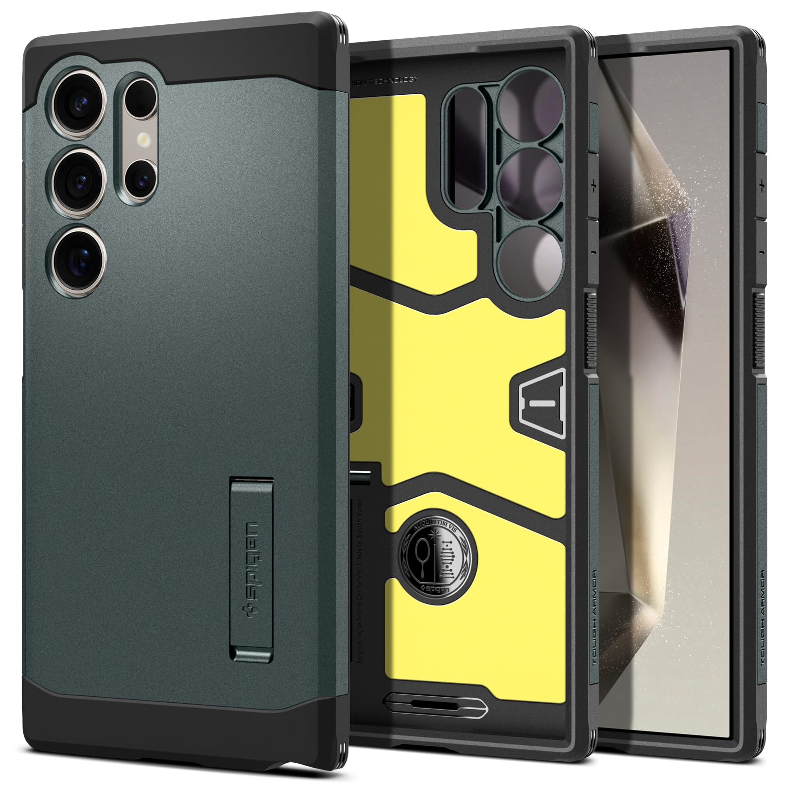 Snapklik.com : Spigen Tough Armor Designed For Galaxy S24 Ultra Case Military-Grade Protection ...