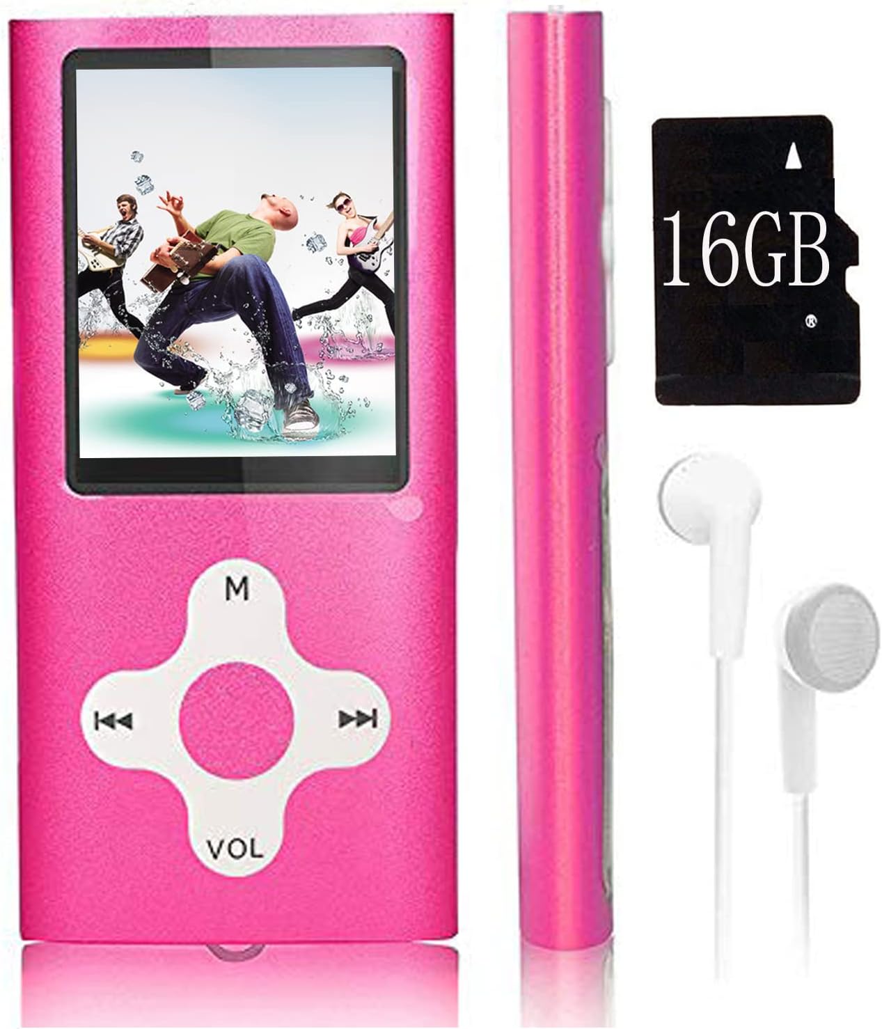 Amazon.com: Mp3 Player,Music Player with a 16 GB Memory Card Portable ...