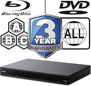 Sony UBP-X800M2 MULTIREGION 4K Ultra HD ICOS Multi Region All Zone Code ...