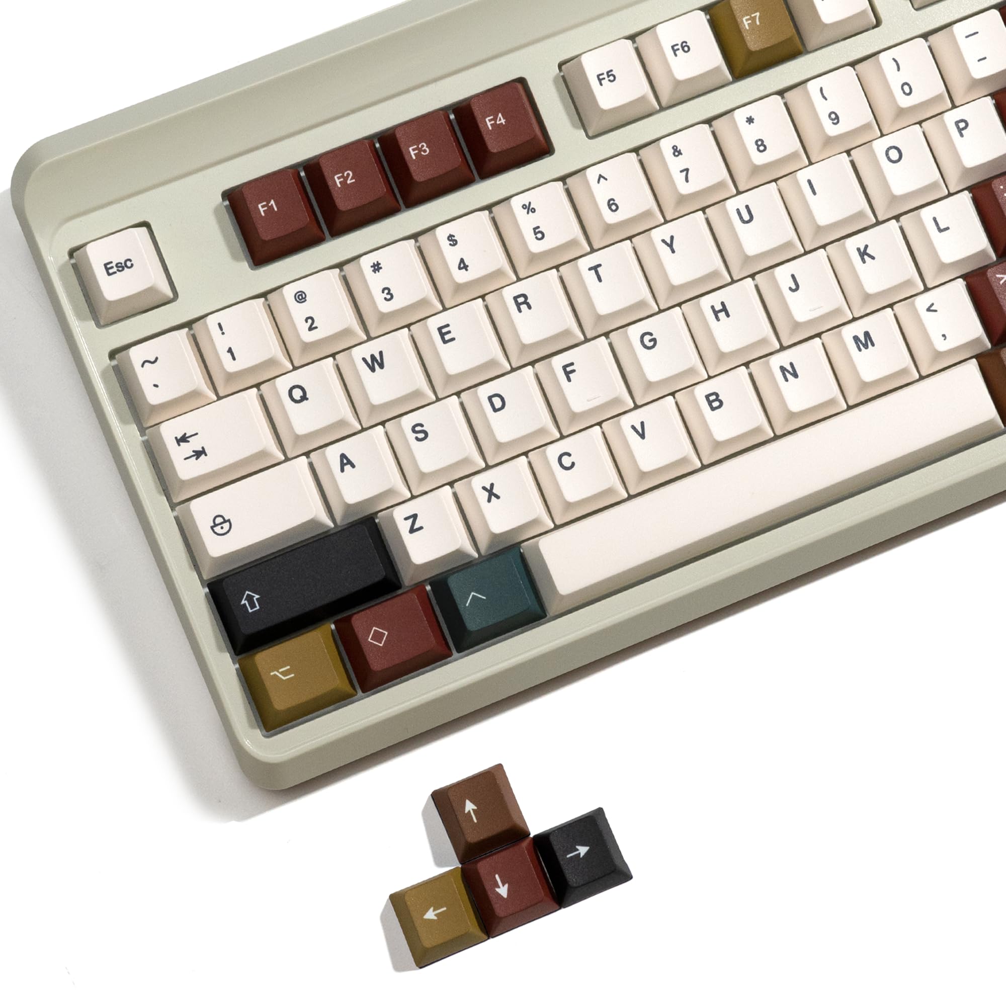 Snapklik.com : PBT Keycaps, XVX Retro Keycaps 75 Percent, Custom ...