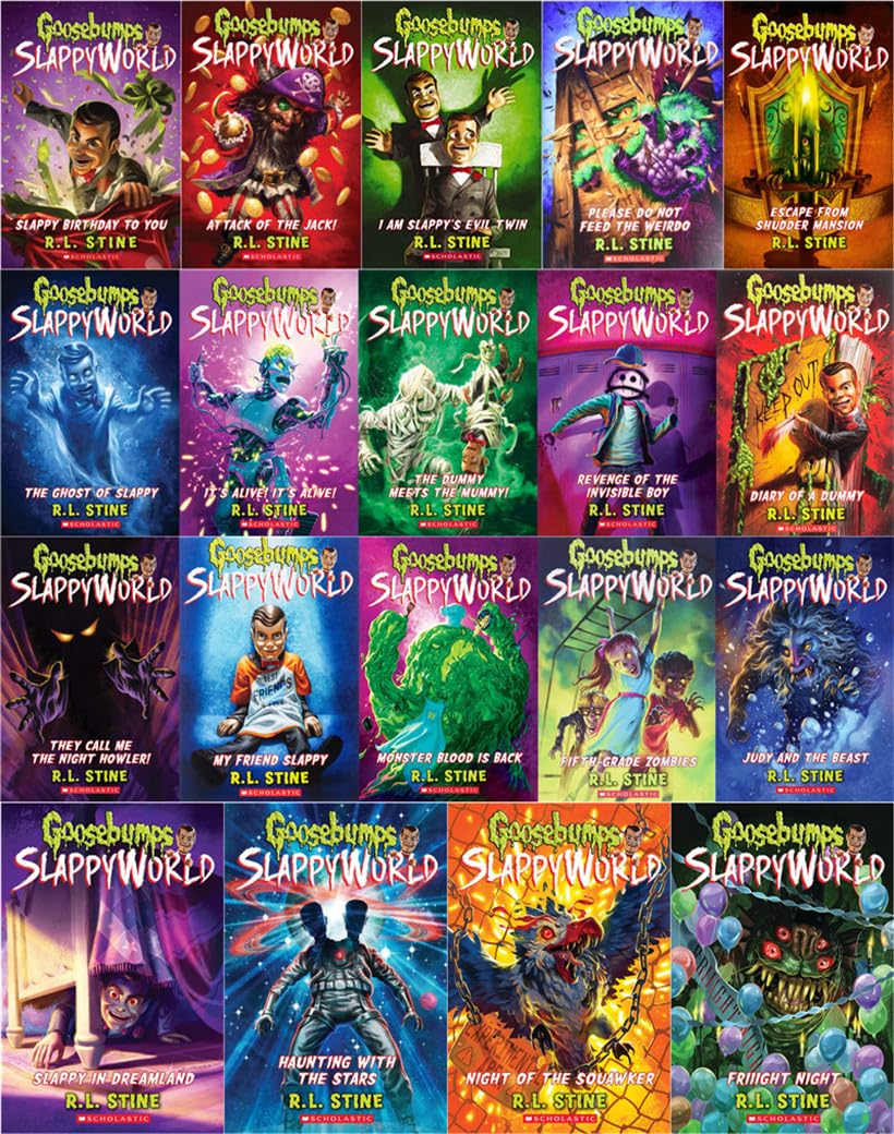 Goosebumps SlappyWorld Total 19 Books Set (#1 - #19): R. L. Stine ...