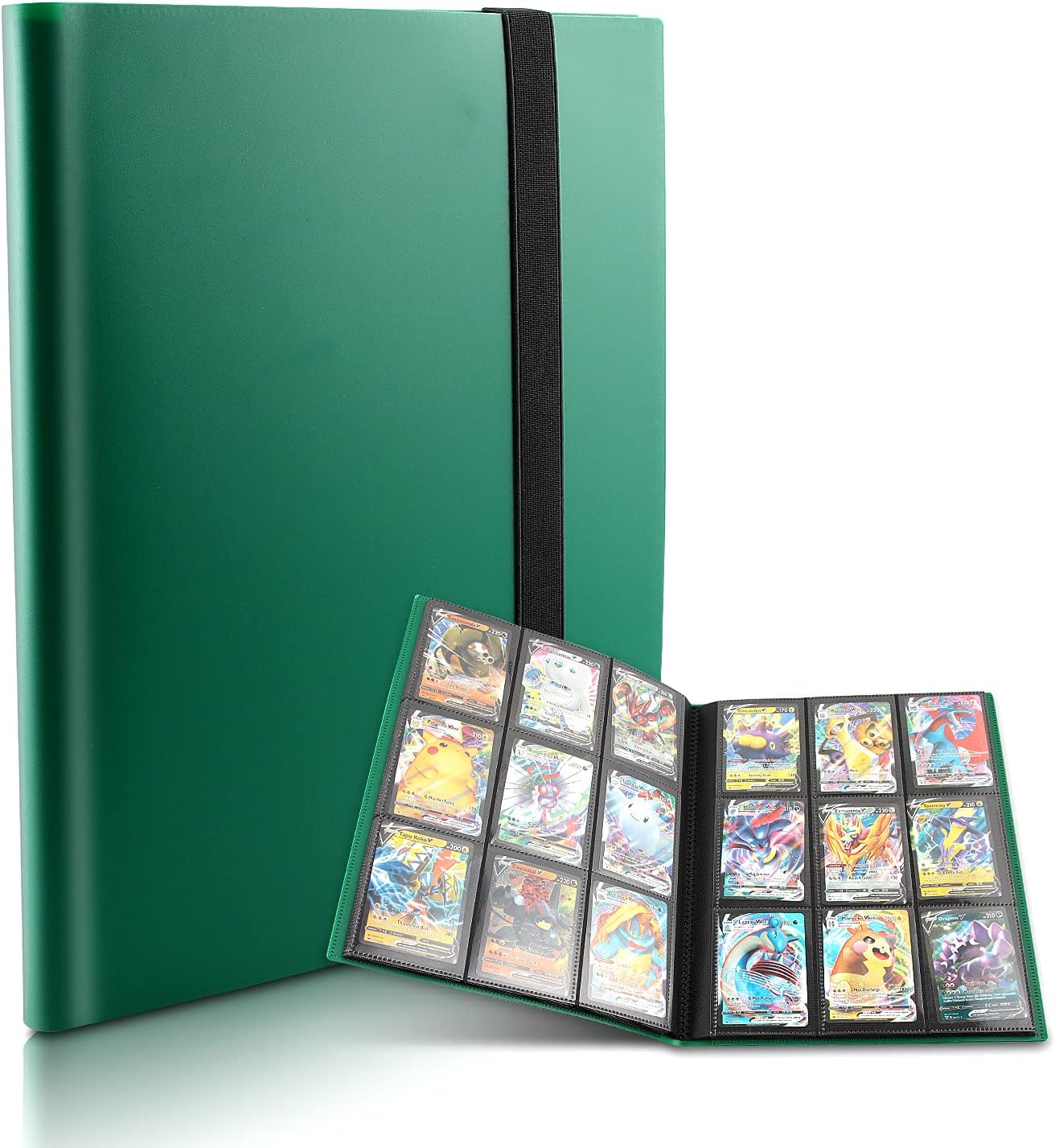 9 Pocket Scrapbook, Premium trading Card Album Folder, Waterproof Card ...