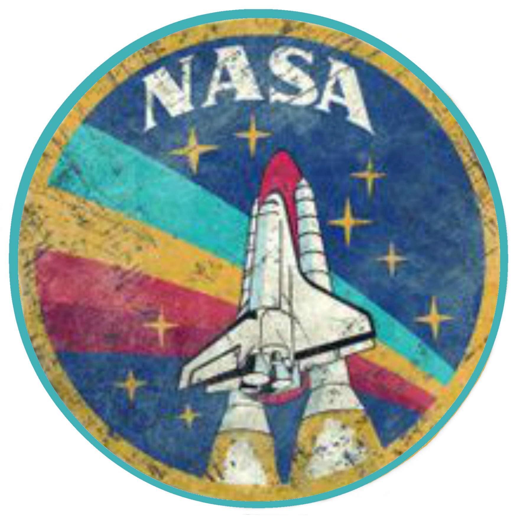Nasa Space Shuttle 3 5 Die Cut Auto Car Vinyl | Desertcart INDIA