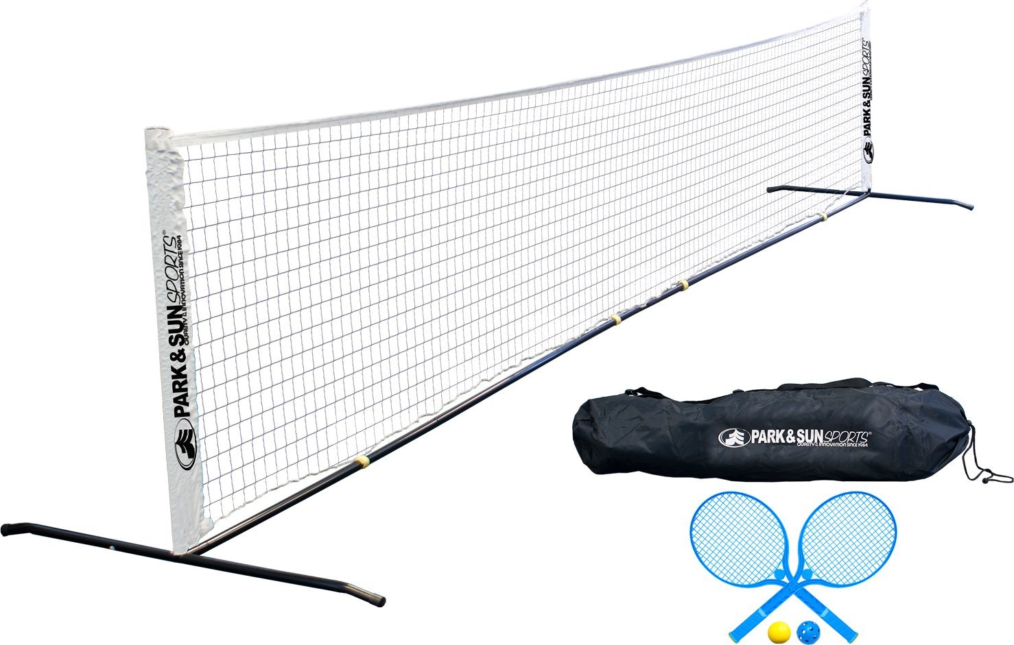 Buy Park & Sun Sports Portable Tennis Net Set with Carrying Bag and ...