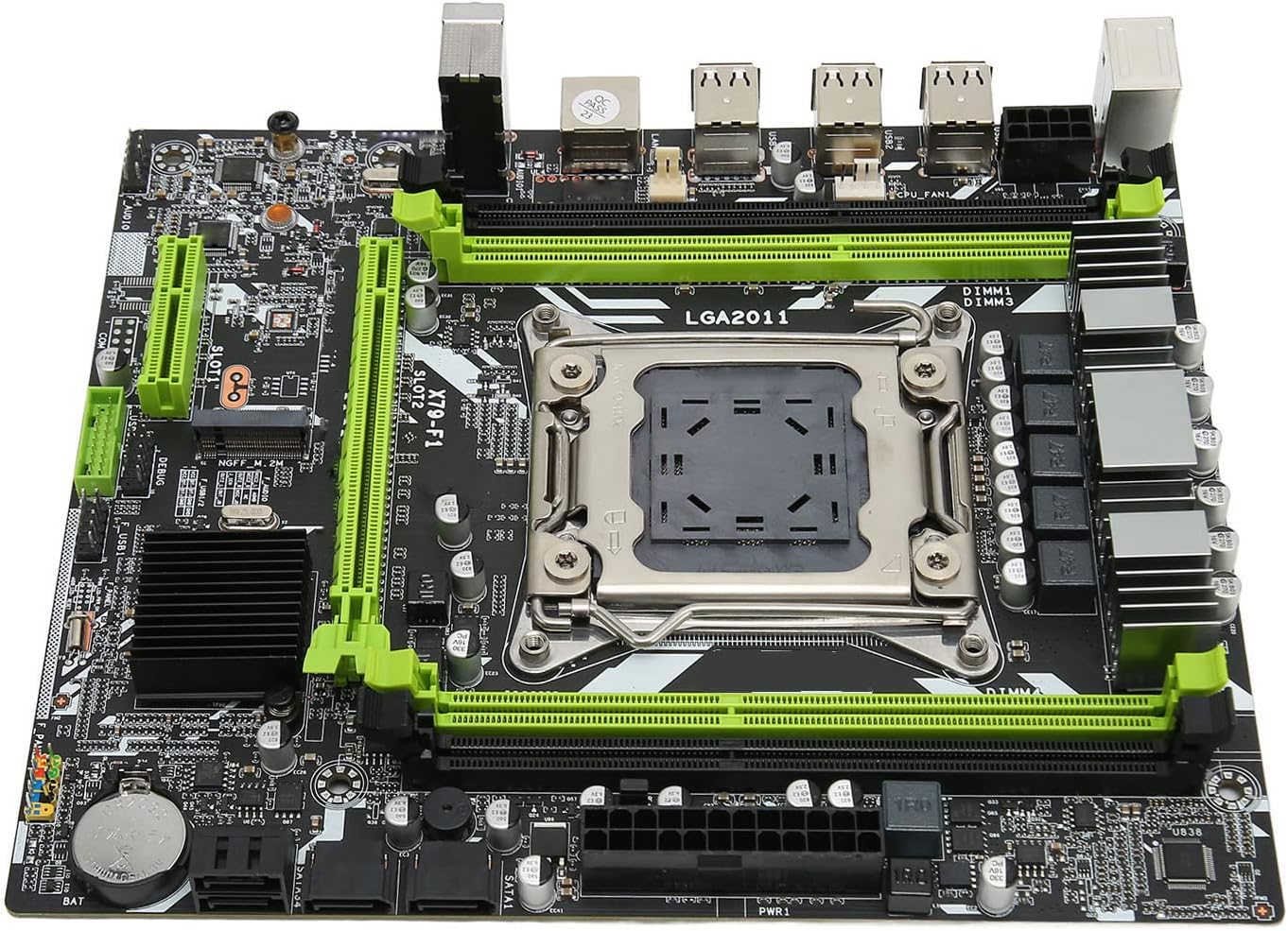 Gaming Motherboard,LGA 2011 Desktop Motherboard,NVME M.2 SATA2.0 PCIe 3 ...