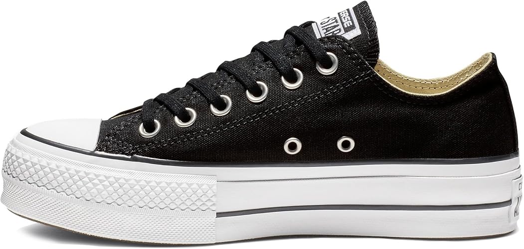 Converse black women's a08306c, black, uk 3.5 : Amazon.it: Fashion