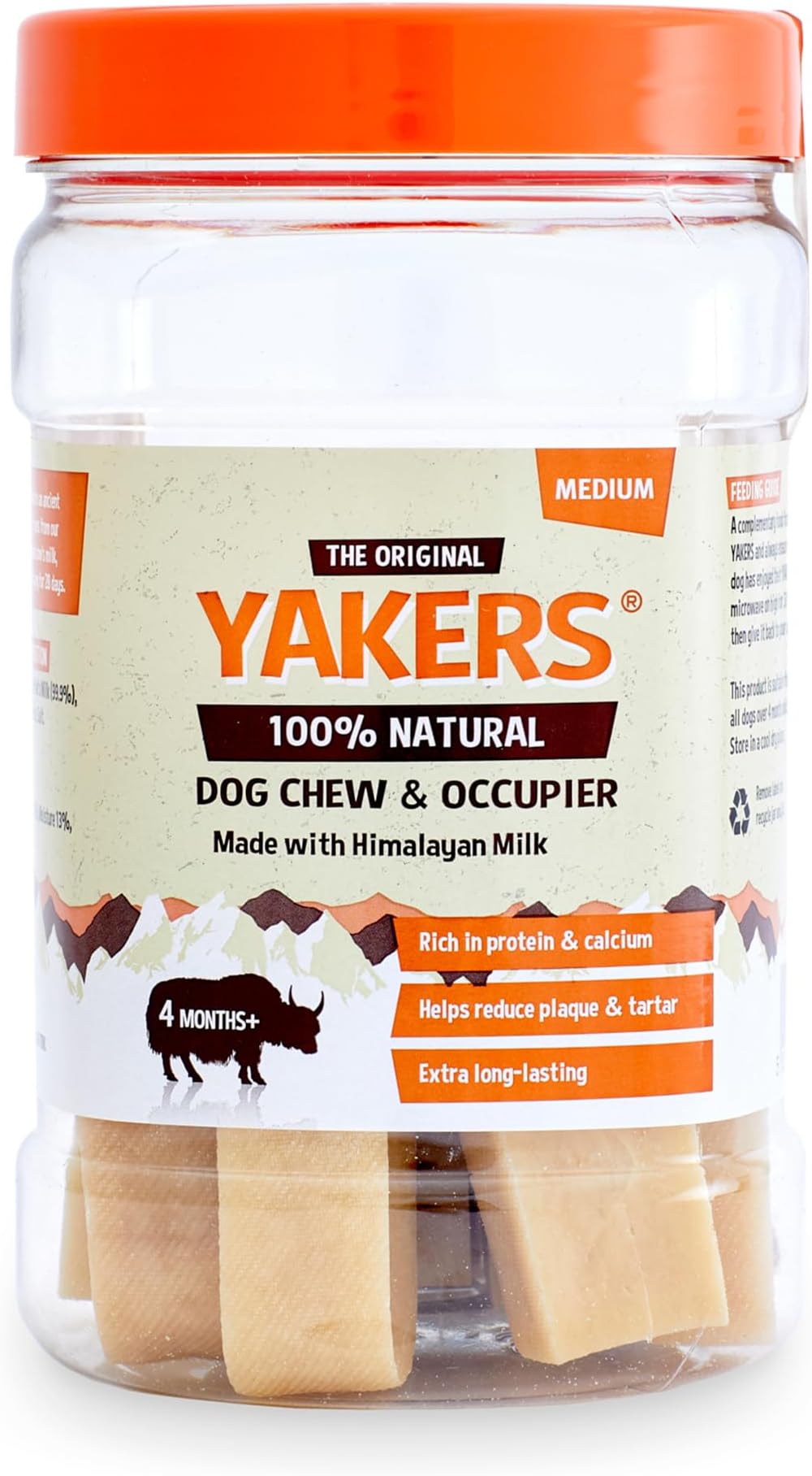 Yakers Dog Chew Small 4count(Pack of 1) : Amazon.co.uk: Pet Supplies