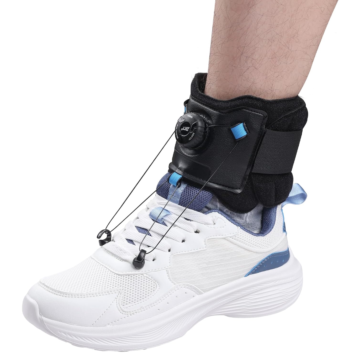 Amazon.com: PRFCTLIFE AFO Foot Drop Brace with Upgraded Dial for Adjustable Dorsiflexion, Drop ...