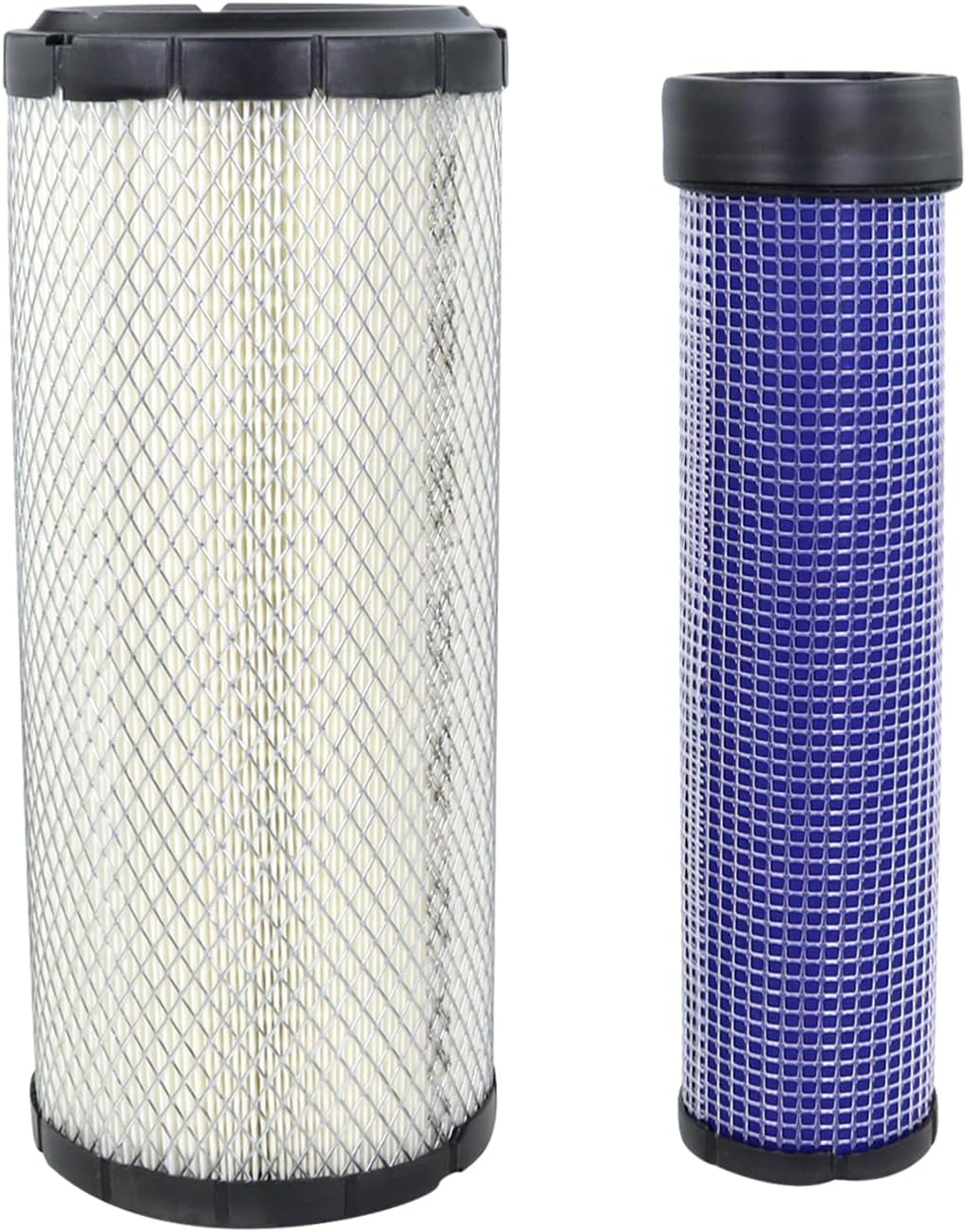 Amazon.com: GETOPAUTO 46671&46672 Engine Air Filter Kit Inner Outer Fit ...