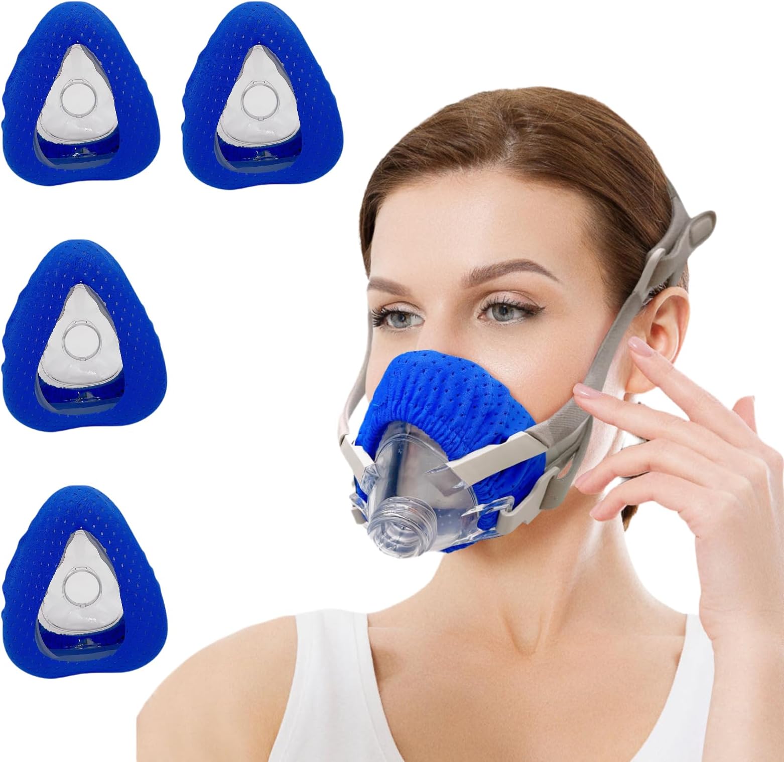 Amazon.com: Nuwave CPAP Mask Liners - Full Face Mask Sleepliners for ...