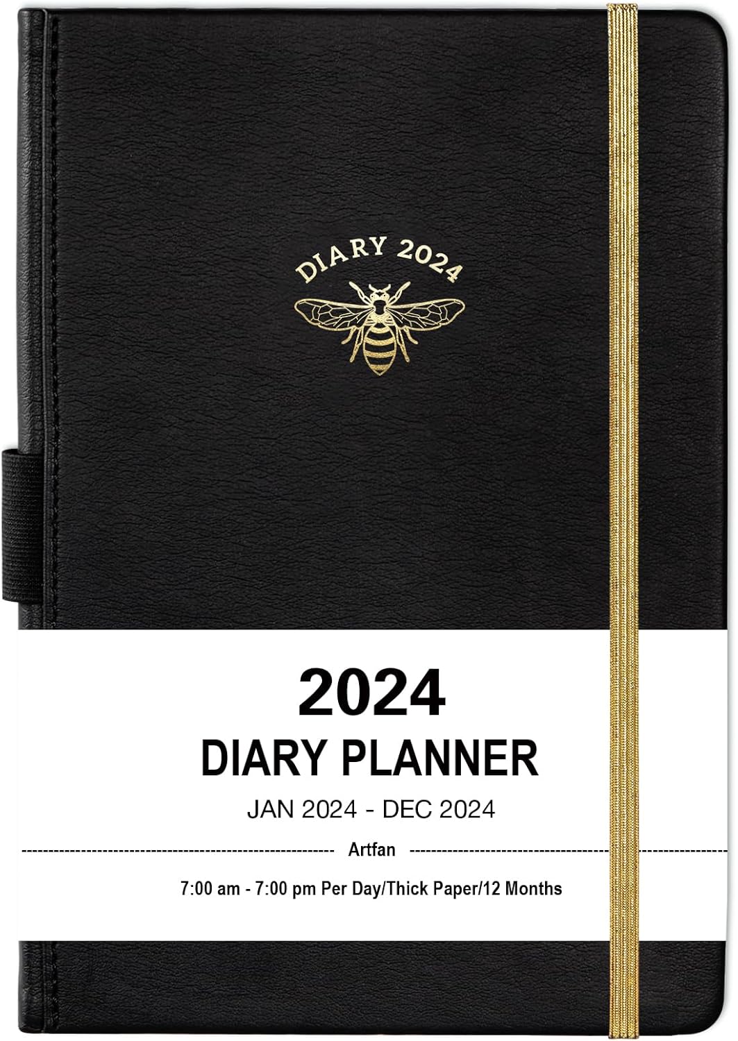 Diary 2024 - A5 Diary 2024 Page A Day, January 2024 to December 2024 ...