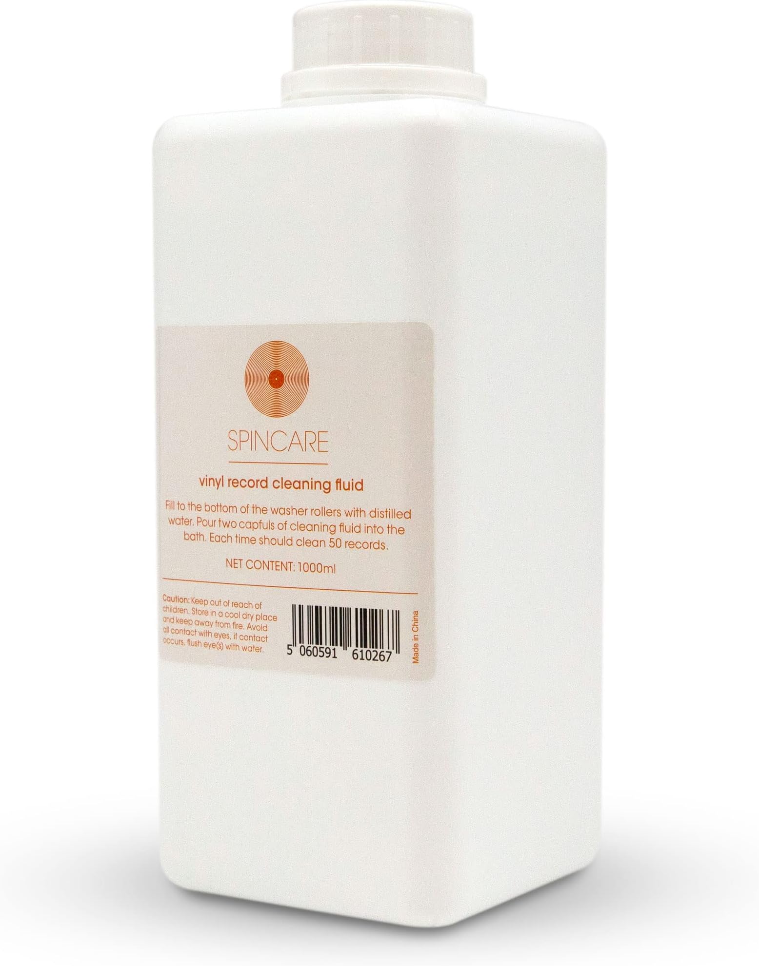 SPINCARE 150ml Record Cleaner Solution Fluid for Record Cleaning ...