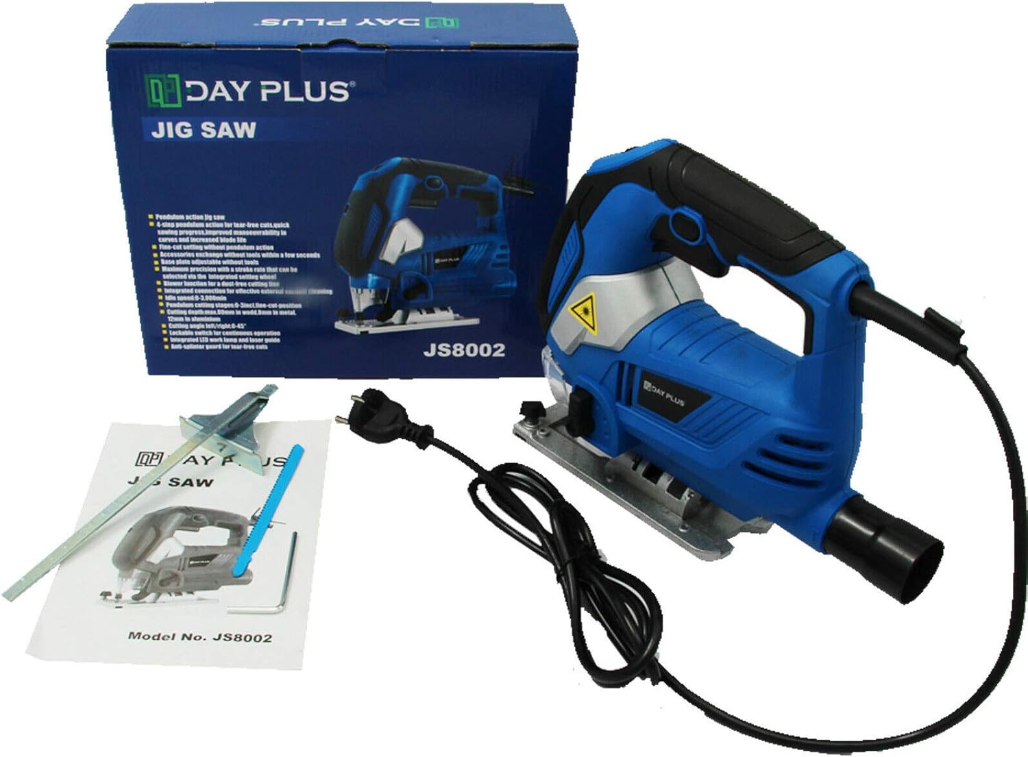 Jig Saw, 850W 3000RPM, Compact Jigsaw Tools with 6 Variable Speed, with ...