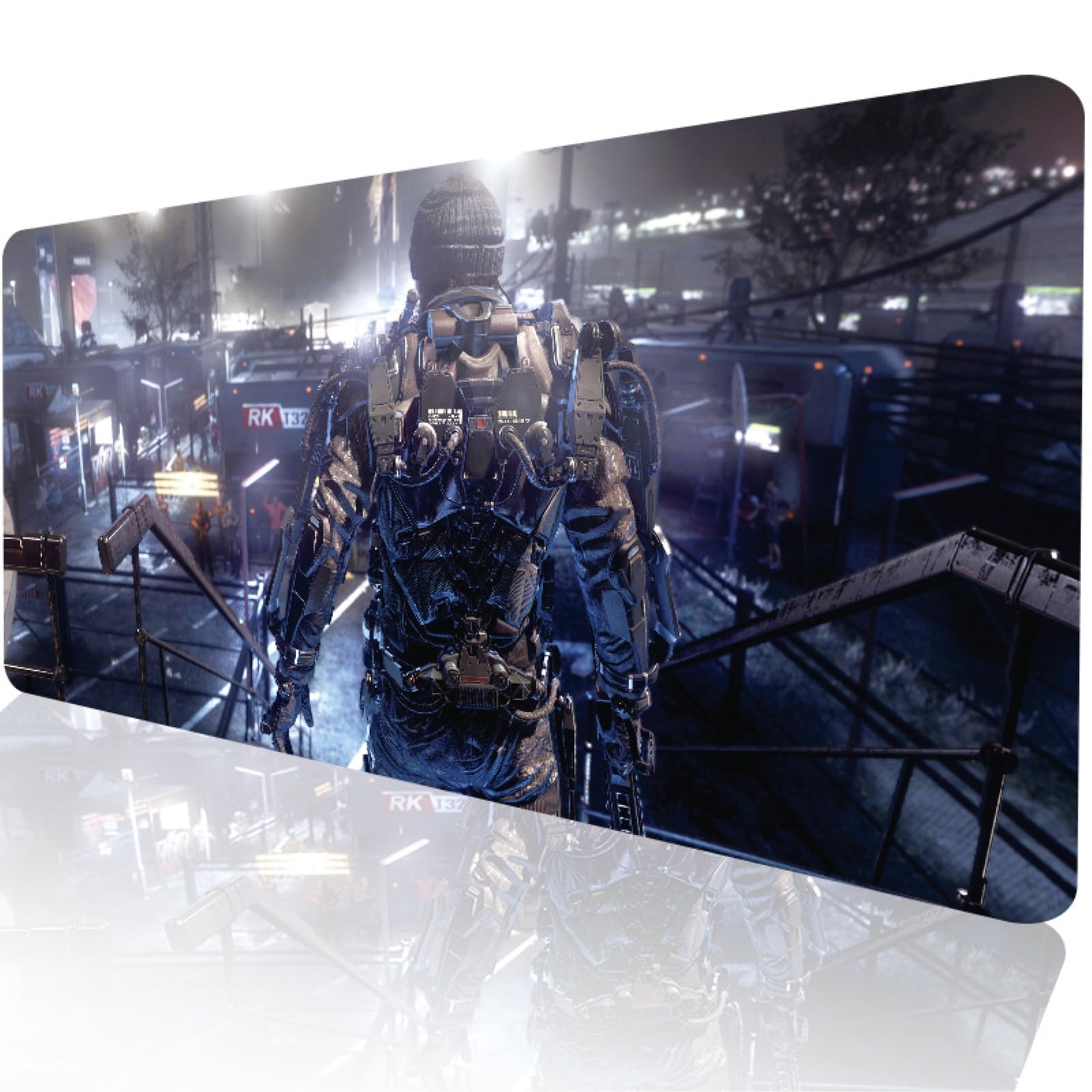 Donboly Gaming Mouse Pad Cool and dazzling Oversized Mouse Pad ...