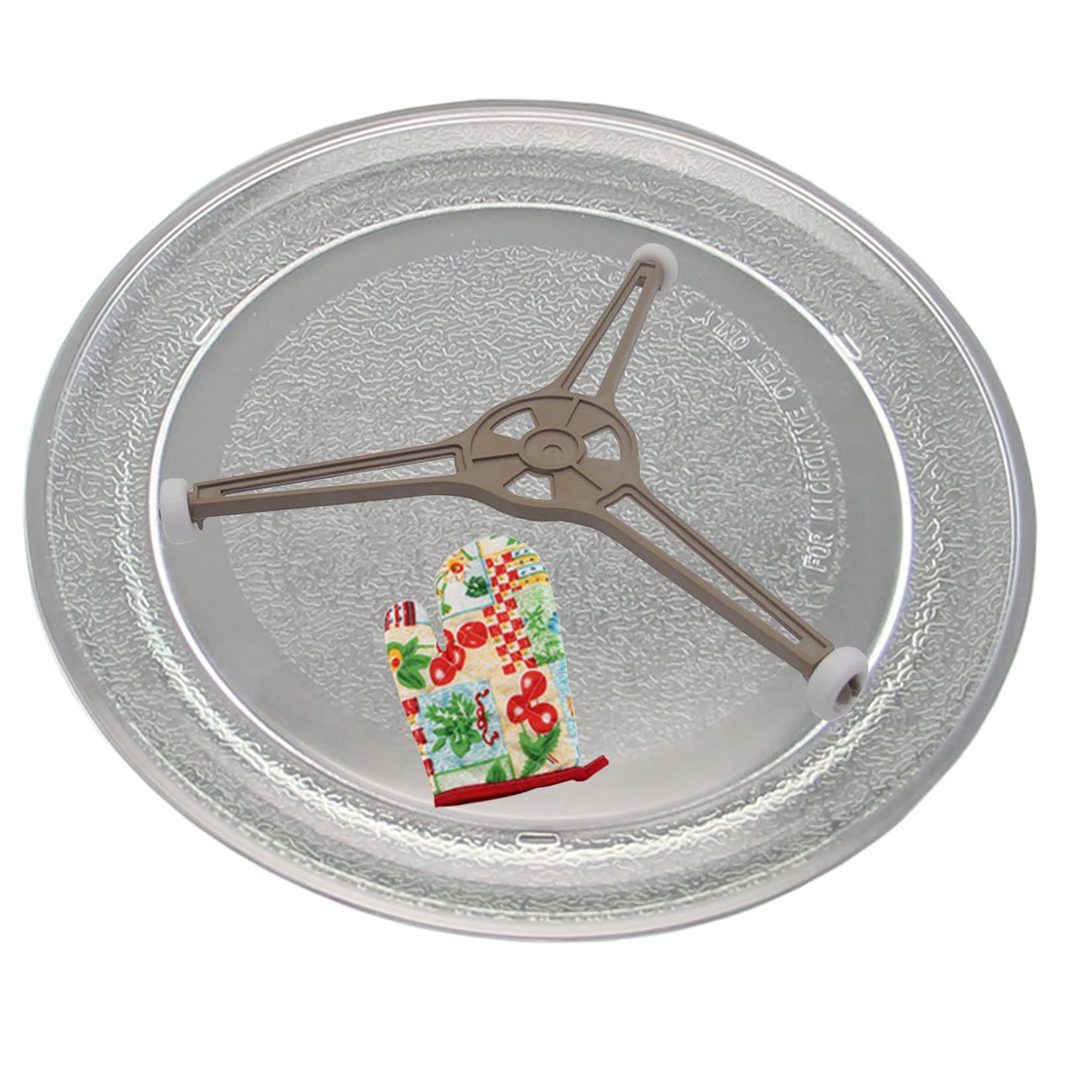 Amazon.com - WORDFUN 9.6" Microwave Glass Turntable Plate, Replacement ...