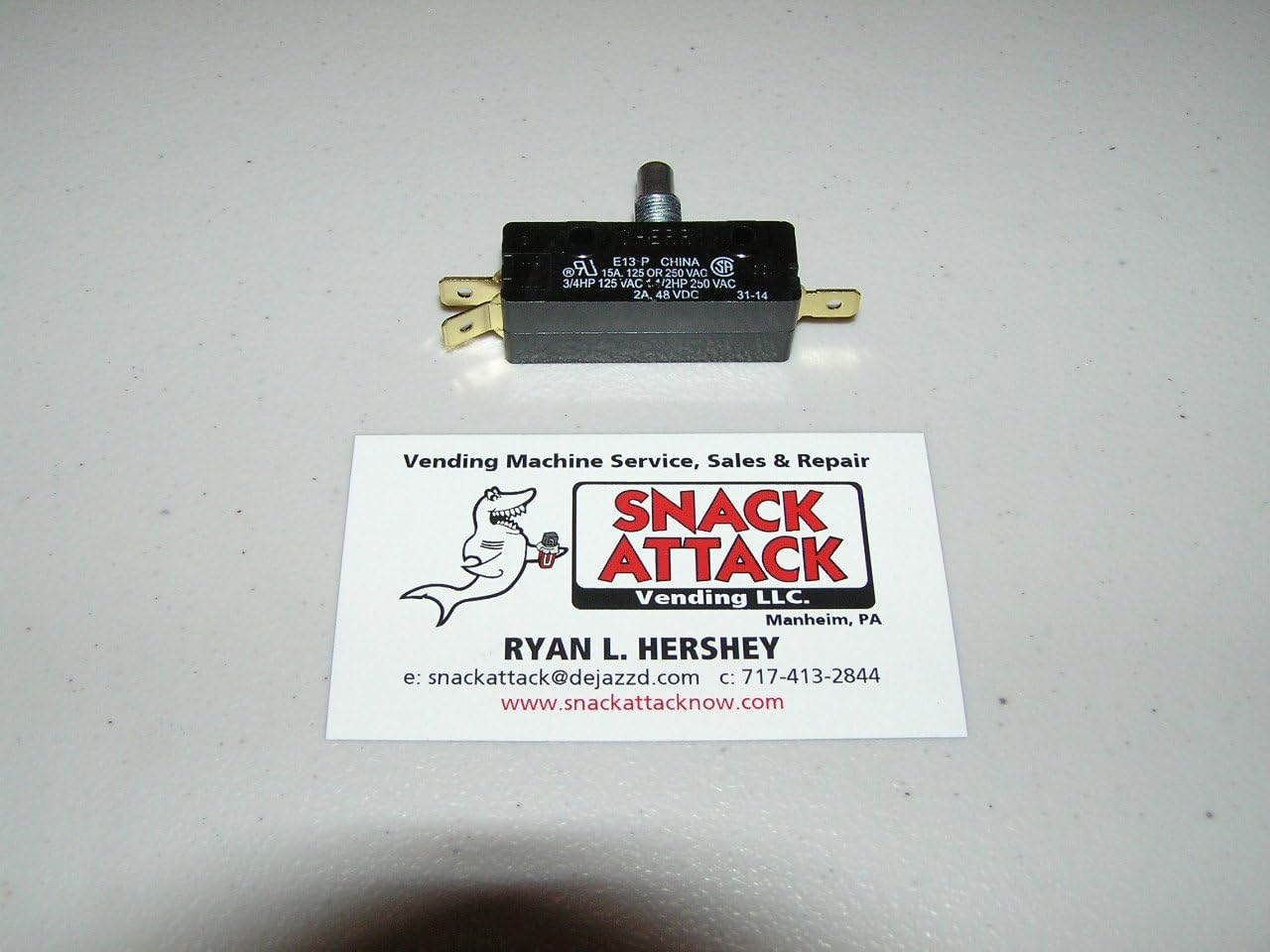 Amazon.com : VENDO 475, 511, 720 & 721 SODA Vending Machine Door Switch ...