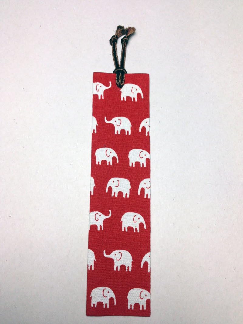Amazon.com: Elephant Print Cotton Bookmarks : Everything Else