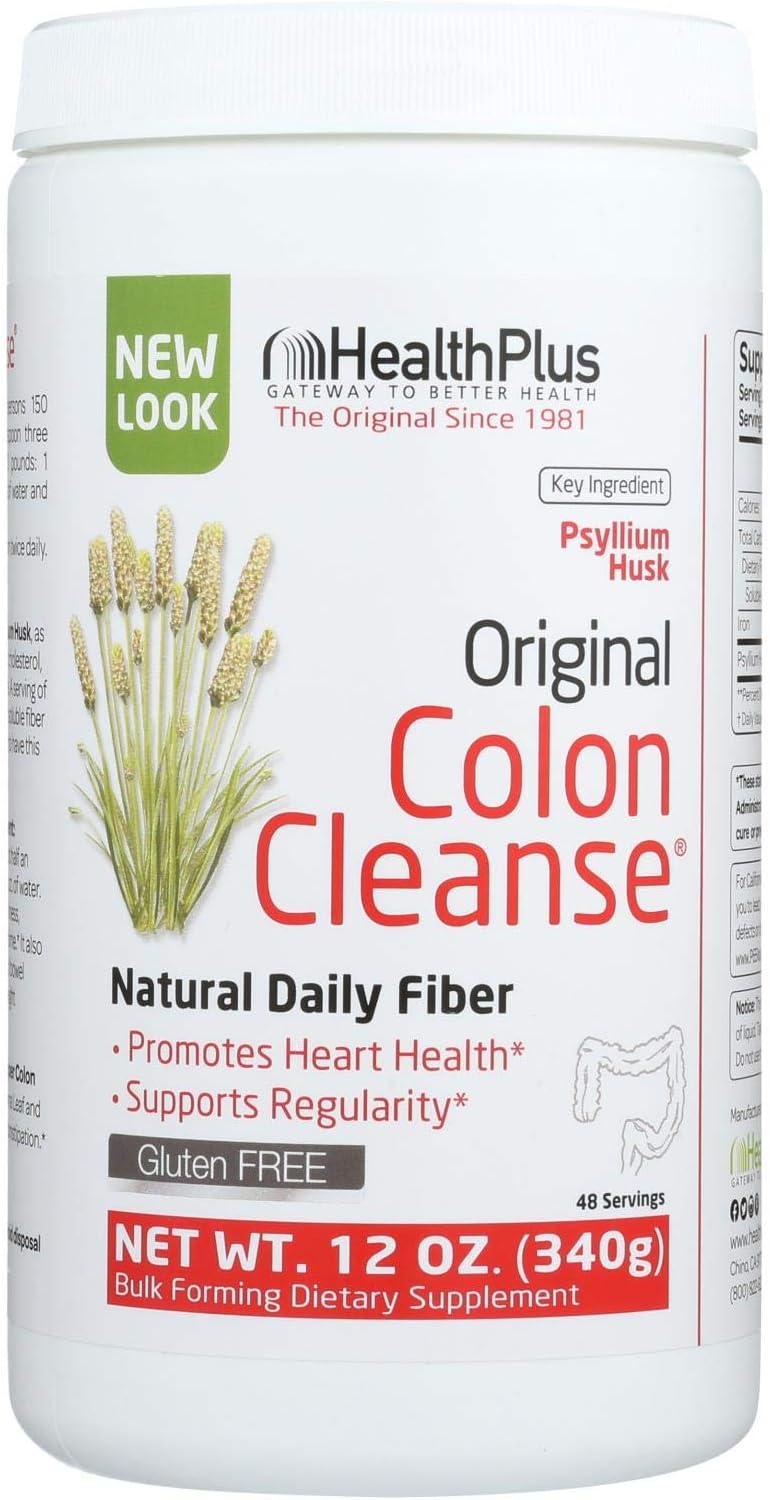 Amazon.com: Colon Cleanse Psyllium 12 OZ : Health & Household