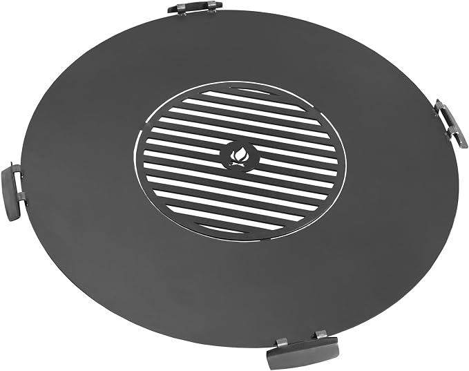 Amazon.com : 31" Round Cooking Grate, Universal Fire Pit Grill, Outdoor ...
