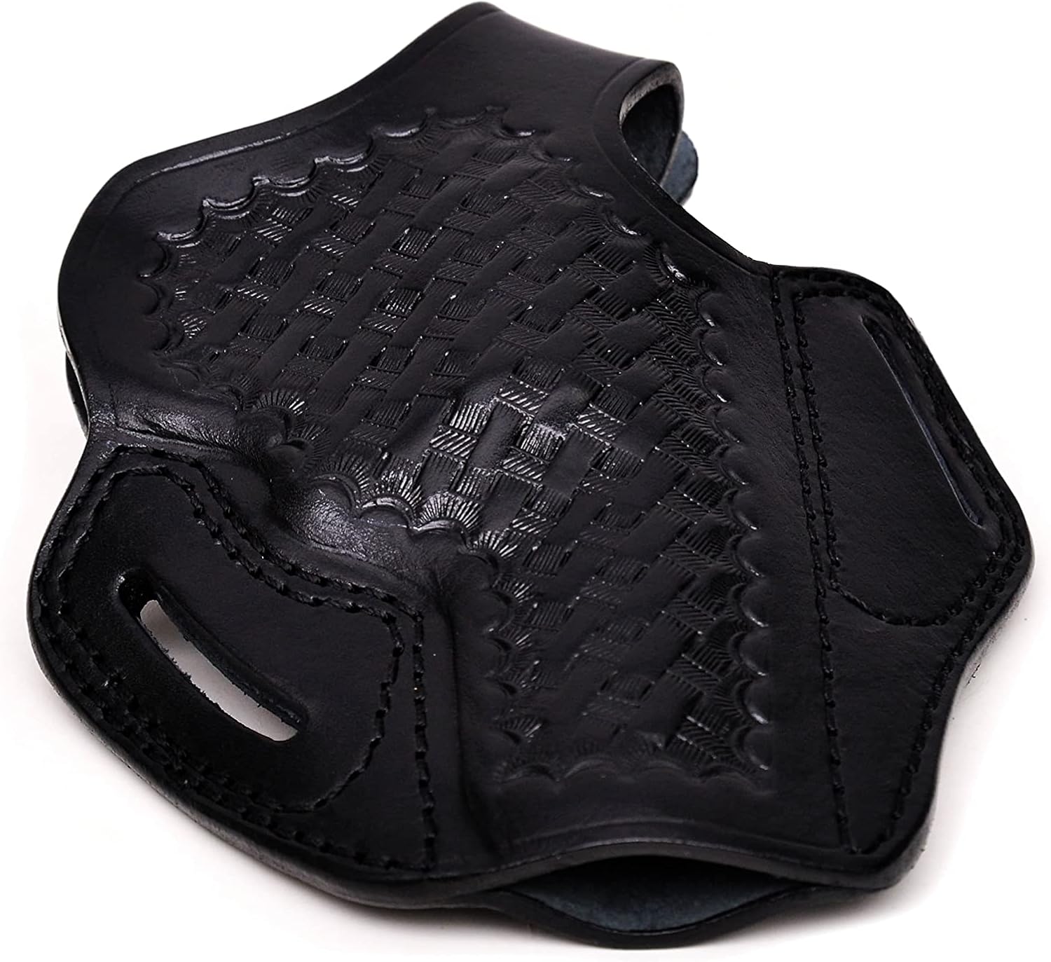 Leather Belt Holster Fits Colt Python, King Cobra 357 Magnum, Thumb ...