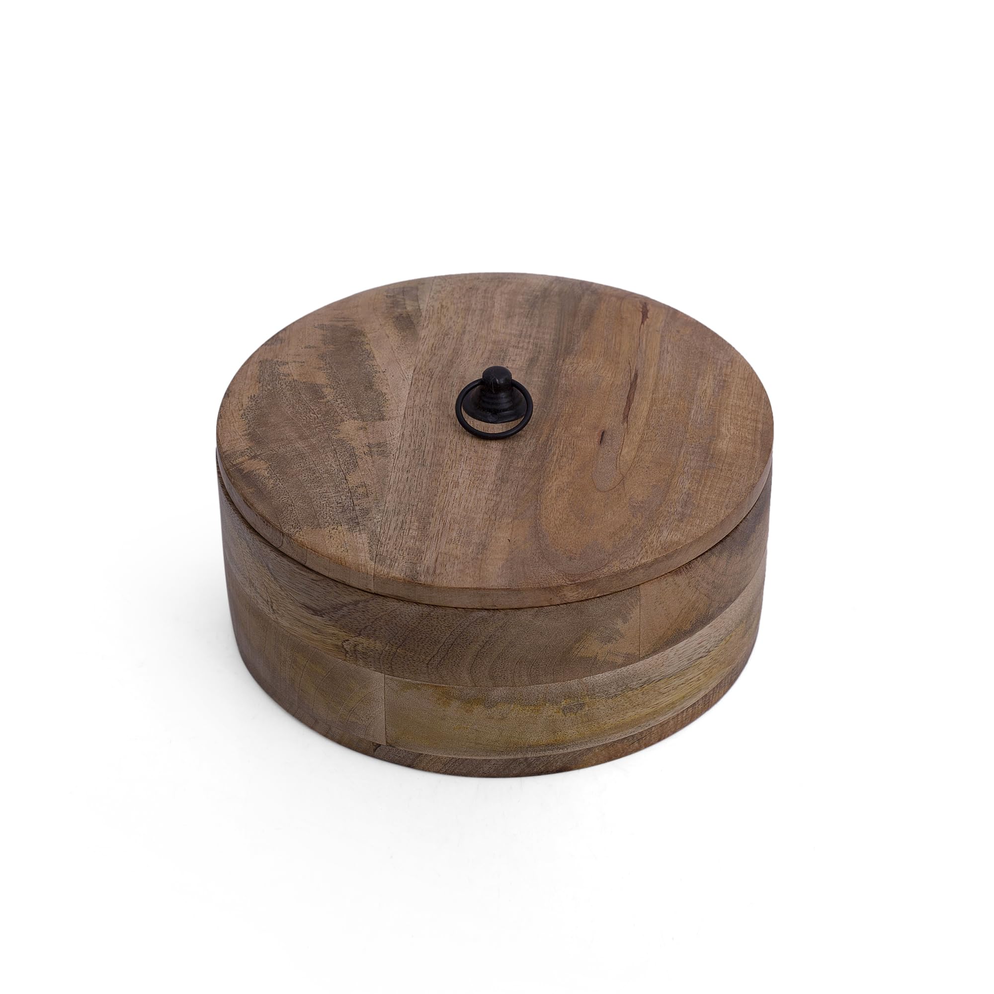 Handcrafted Wooden Mexican Tortilla Warmer Basket Chapati Roti Bread ...