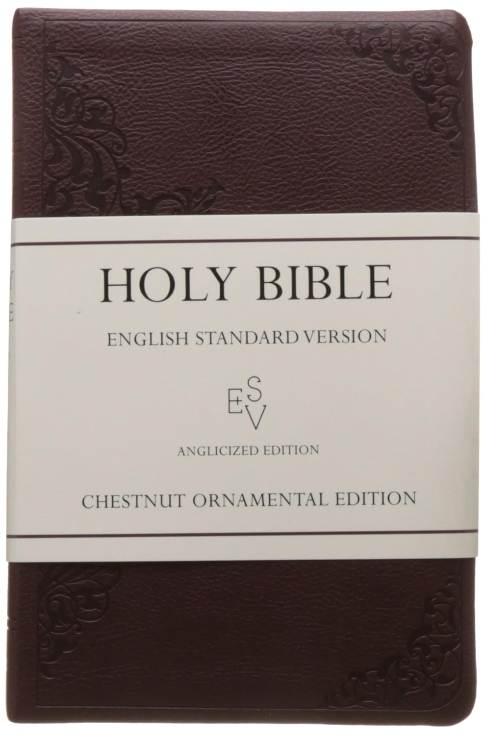 Holy Bible: English Standard Version (ESV) Anglicised Chestnut ...