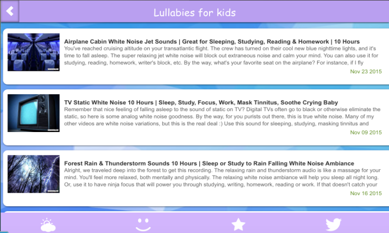 Lullabies for kids - App on Amazon Appstore