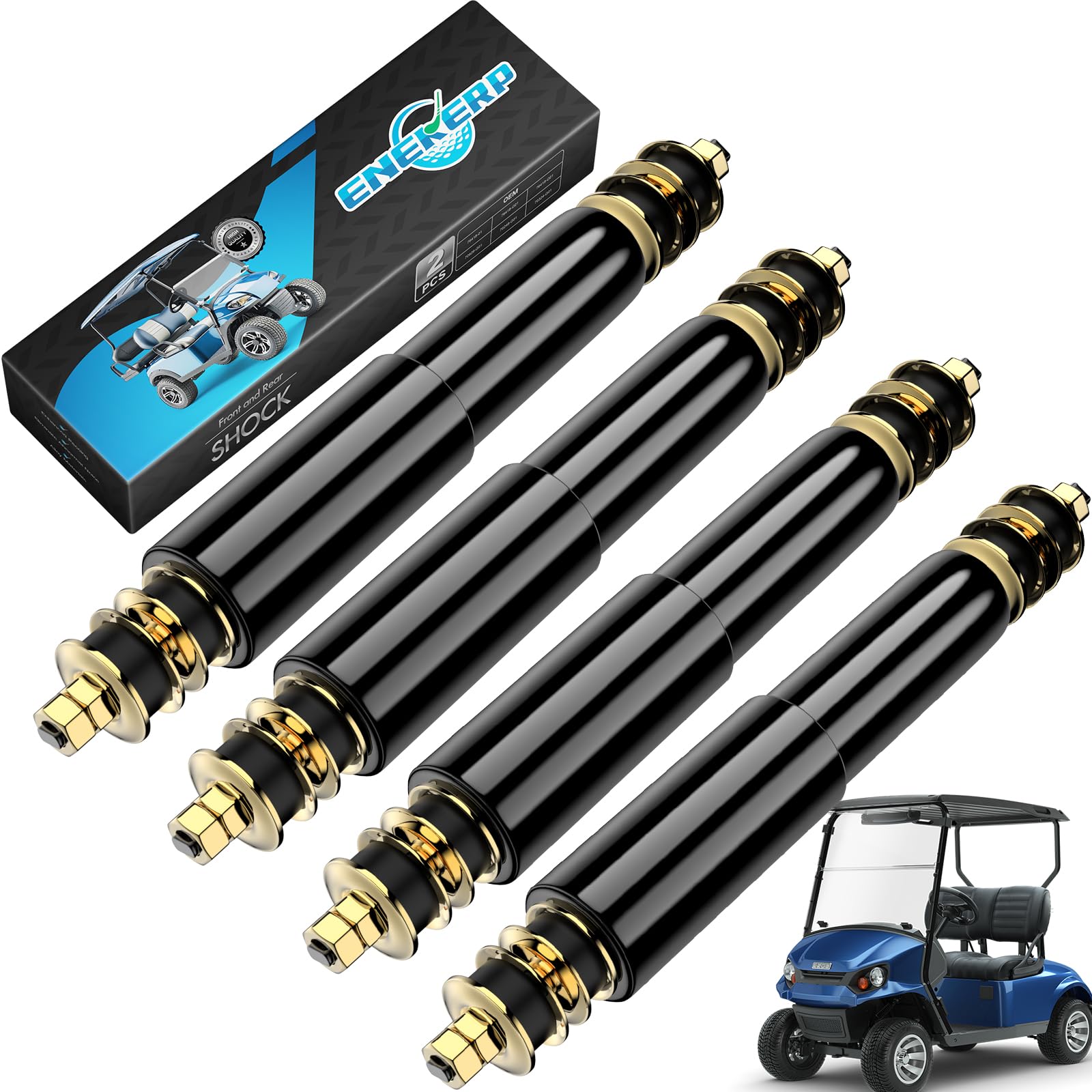 Snapklik.com : ENEKER Golf Cart Shocks, EZGO Front Shocks And EZGO Rear ...