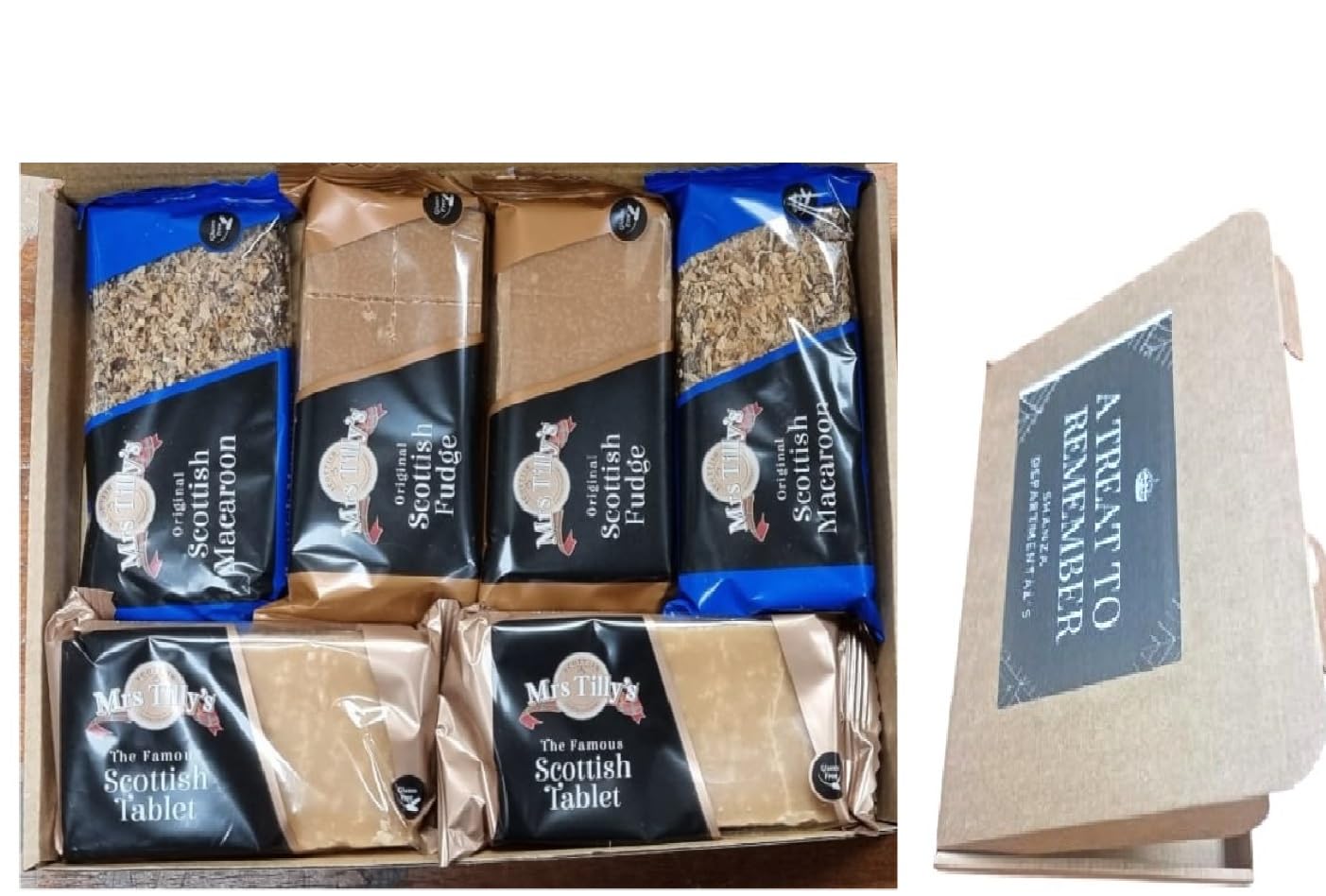 Mrs Tilly's Luxury Gourmet tablet Selection Hamper (Pack of 6 Bars ...