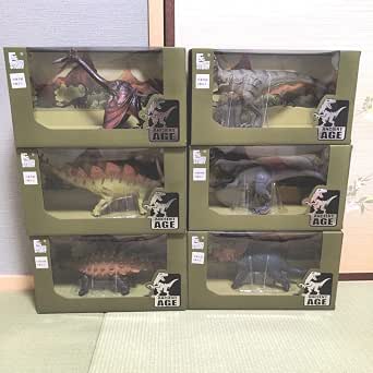 Amazon.co.jp: Earth Story Ancient Age Dinosaur Figures Set of 6 : Home ...