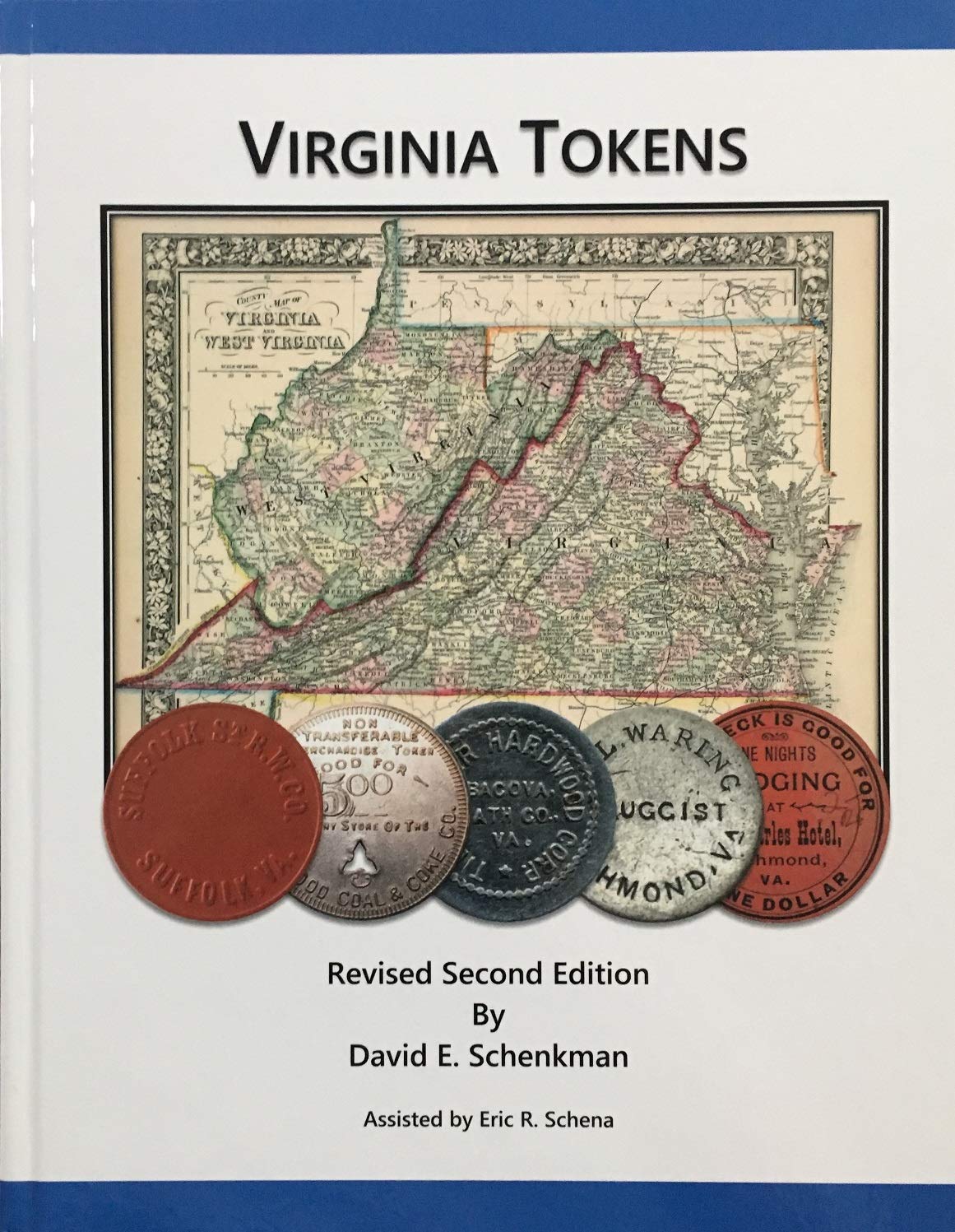 Virginia Tokens: David E. Schenkman: 9780578167596: Amazon.com: Books