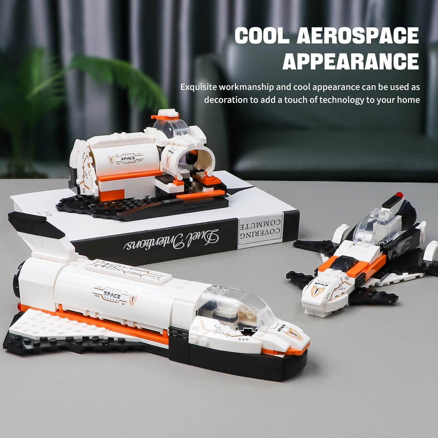 Buy STEM 3 in 1 Space Building Sets Compatible with Lego City Space ...