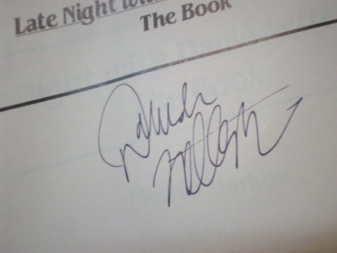 Amazon.com: Letterman, David "Late Night With David Letterman The Book ...