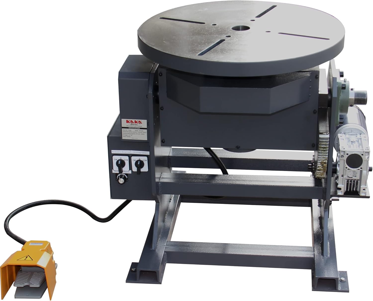Kaka Industrial WP-500 Welding Positioner 1100lb Tilt Angle -45°-90º ...