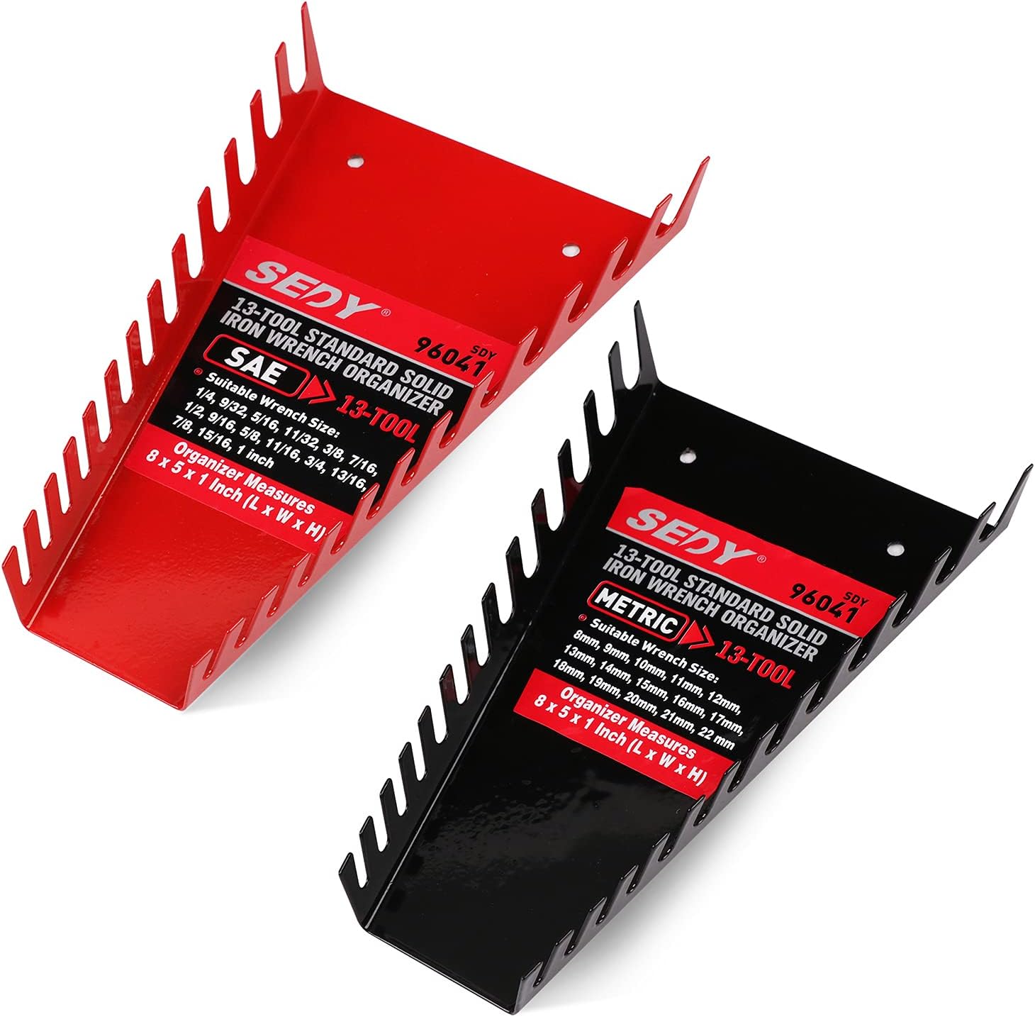 Ernst Manufacturing Wrench Rail Set, 20 Tool, Black (6013-Black) - Open ...