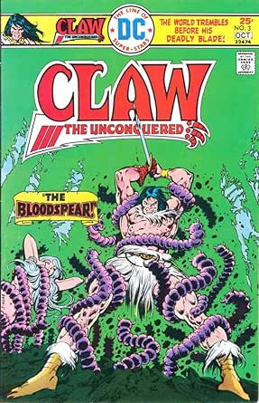 Amazon.com: Claw the Unconquered #3 VF/NM ; DC comic book ...