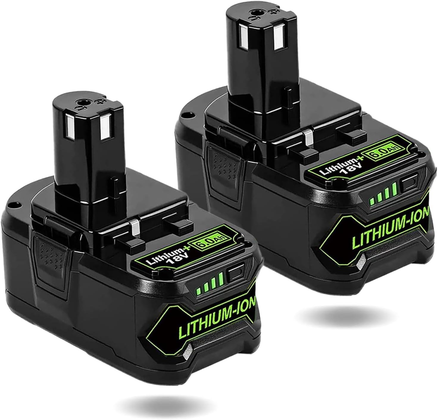 Amazon.com: liangjia 2 Pack Upgraded 6.0Ah 18V Li-ion Battery ...