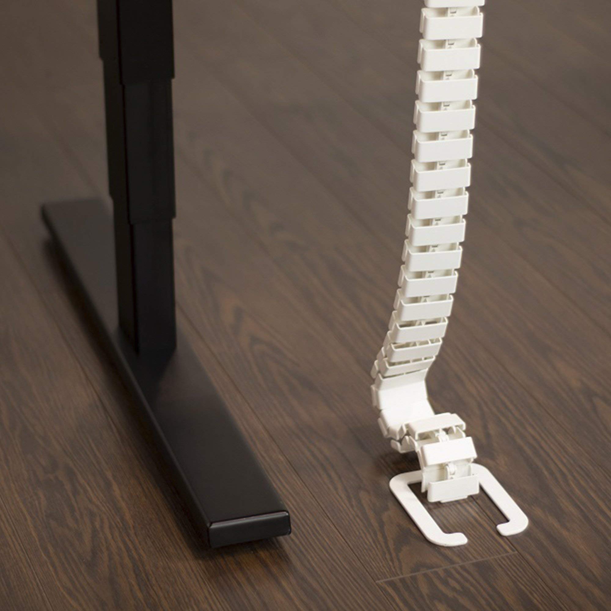 Snapklik.com : Magnetic Adjustable Cable Management Snake Standing Desk ...