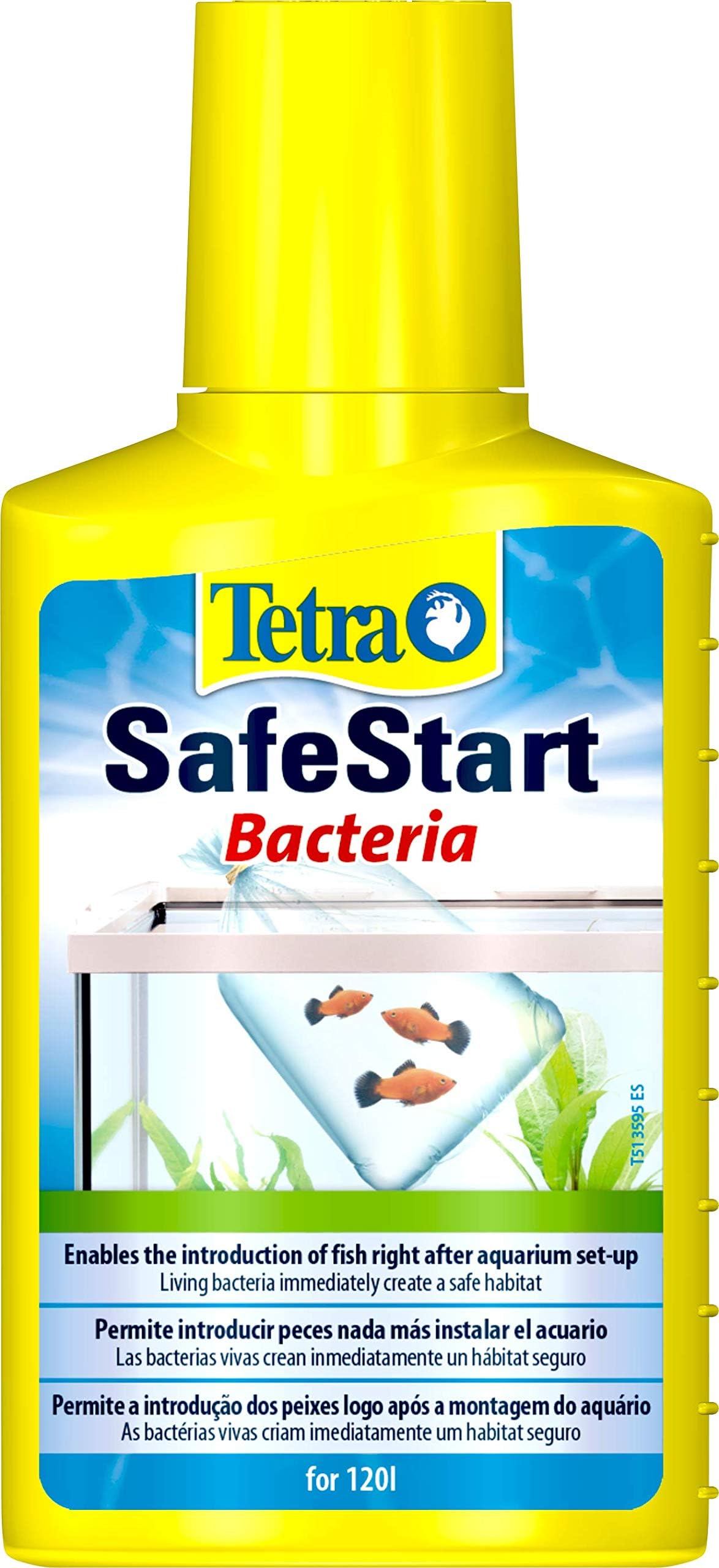 Tetra SafeStart Aquarium Starter - with live nitrifying bacteria ...