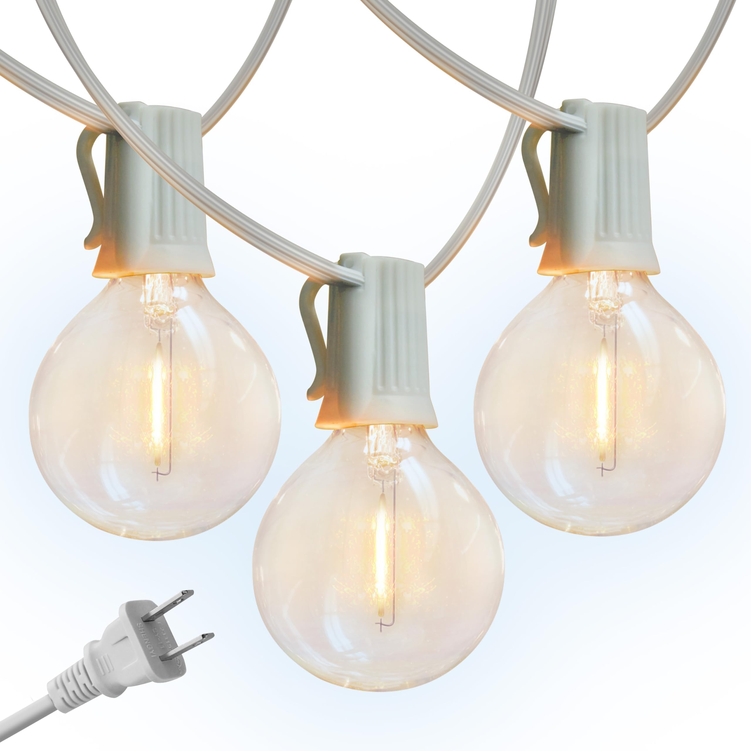 Amazon.com: Brightech Ambience Pro LED String Lights - 26 Ft Commercial Grade Patio Lights ...