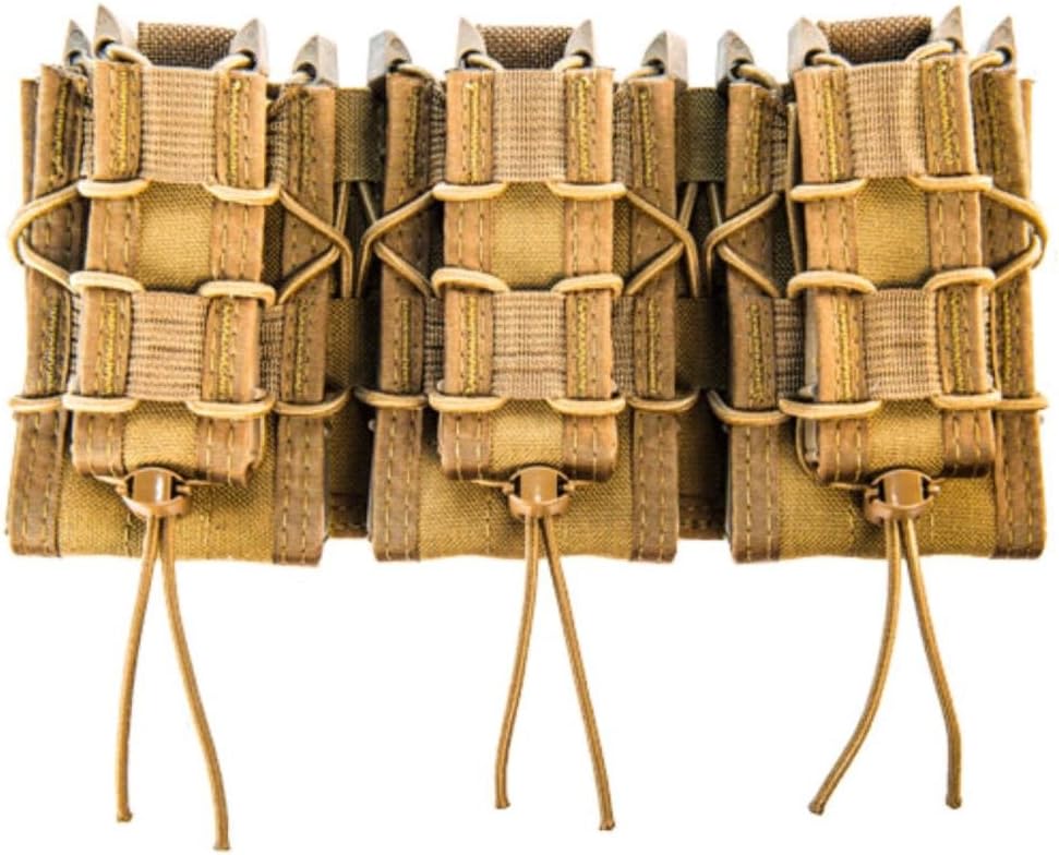 High Speed Gear MOLLE Double Decker TACO Shingle, 3 Rifle/Pistol Mag ...