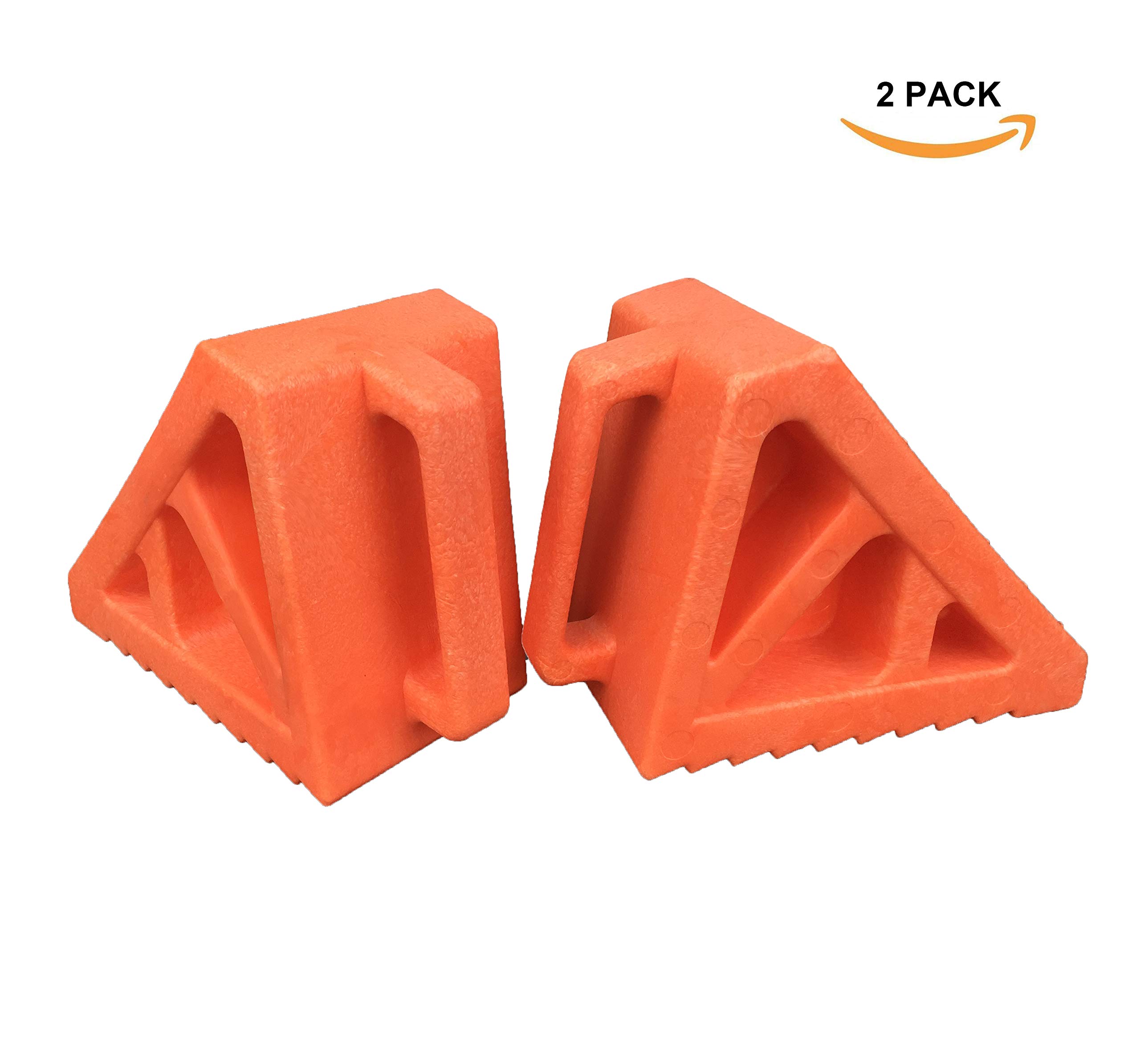 Snapklik.com : 2 Pcs Polyfoam RV Wheel Chocks, Premium Heavy Duty ...